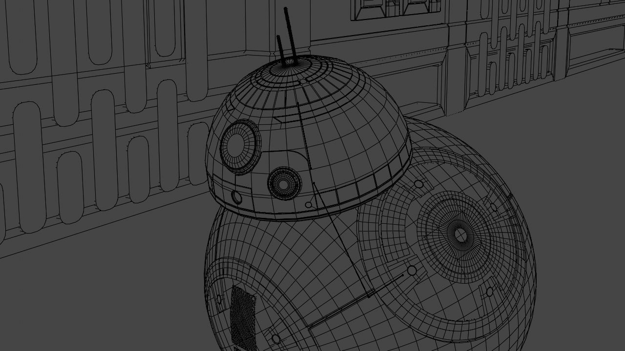 BB8 Scene rigged - animated character 3D model animated rigged | CGTrader