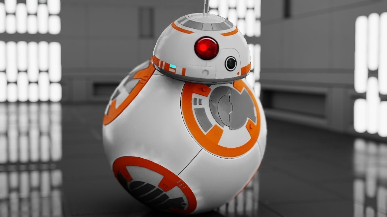 BB8 Scene rigged - animated character 3D model animated rigged | CGTrader