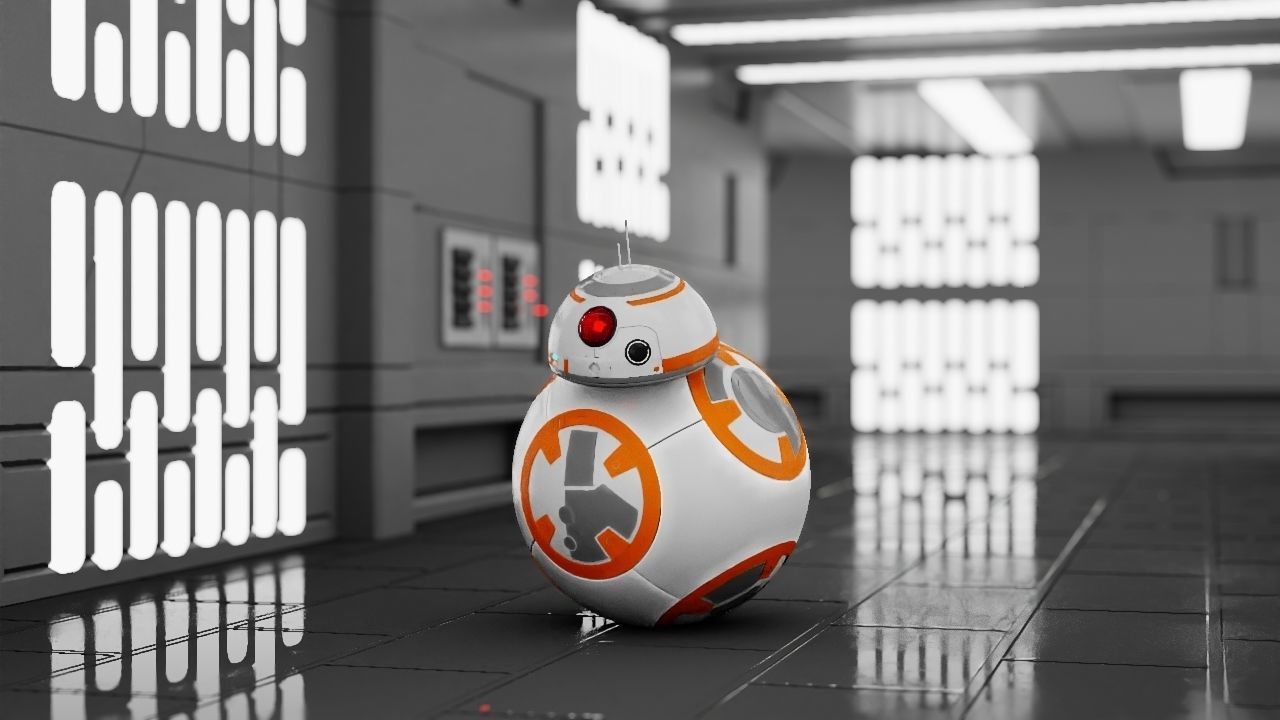 BB8 Scene rigged - animated character 3D model animated rigged | CGTrader