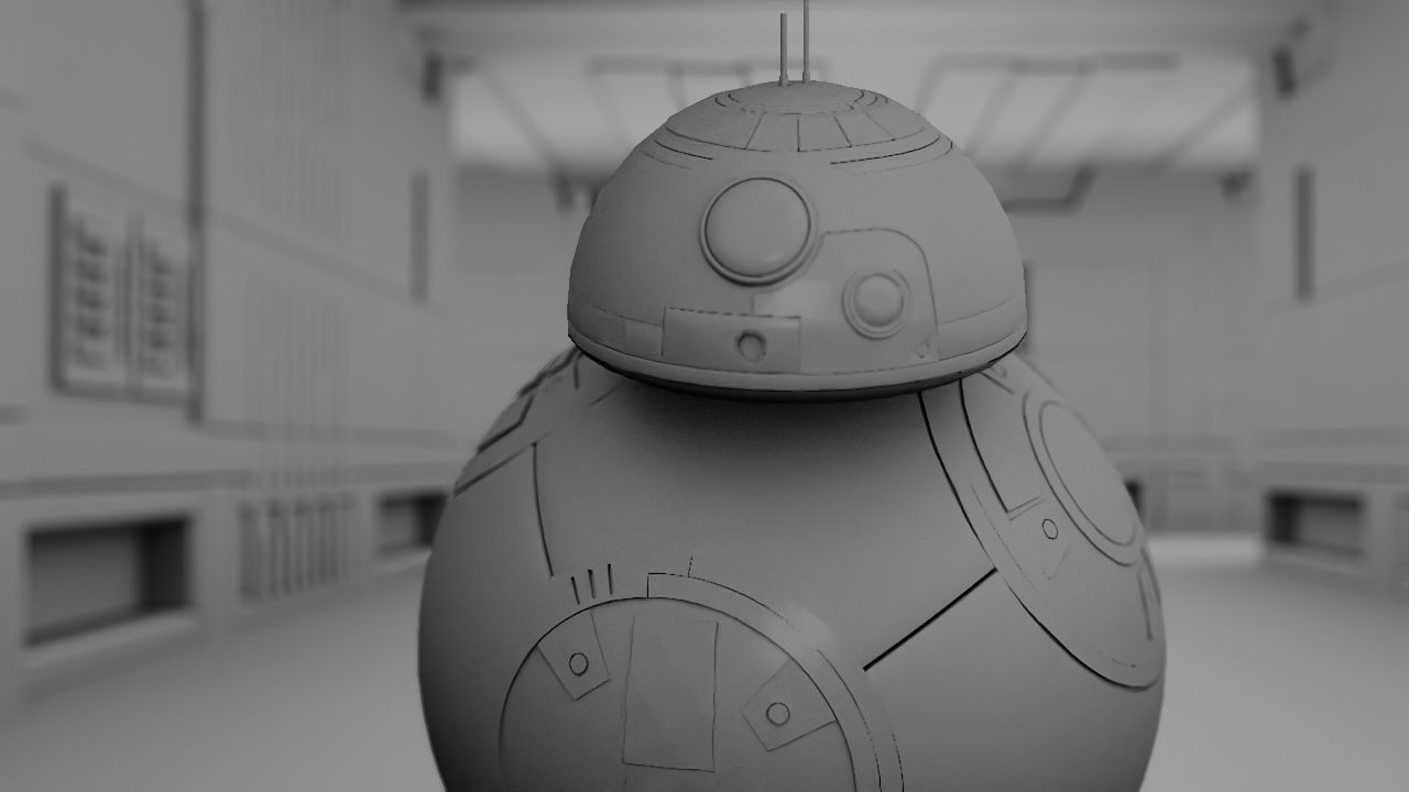 BB8 Scene rigged - animated character 3D model animated rigged | CGTrader