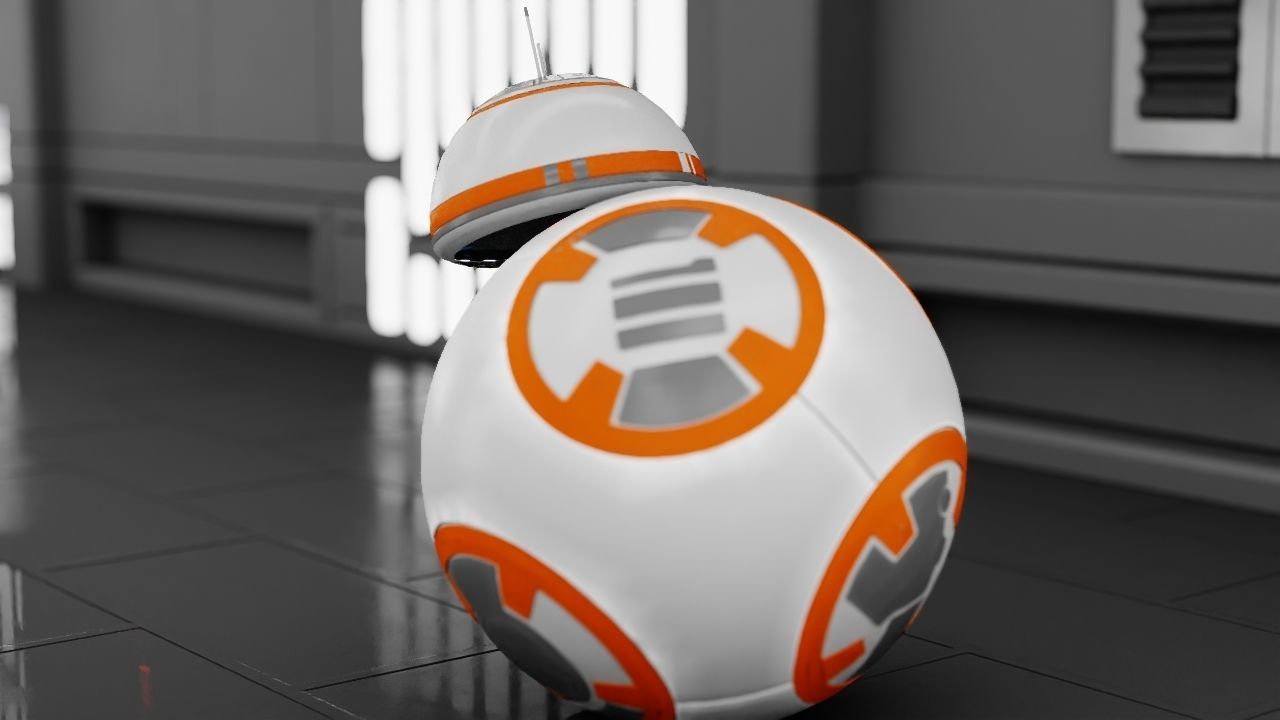 BB8 Scene rigged - animated character 3D model animated rigged | CGTrader