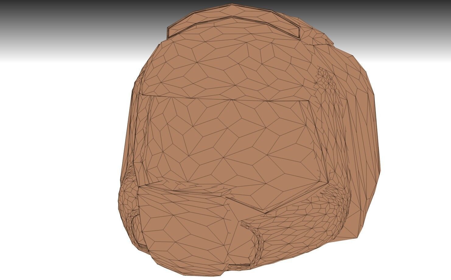 3D model DOOMGUY HELMET PBR VR / AR / low-poly | CGTrader