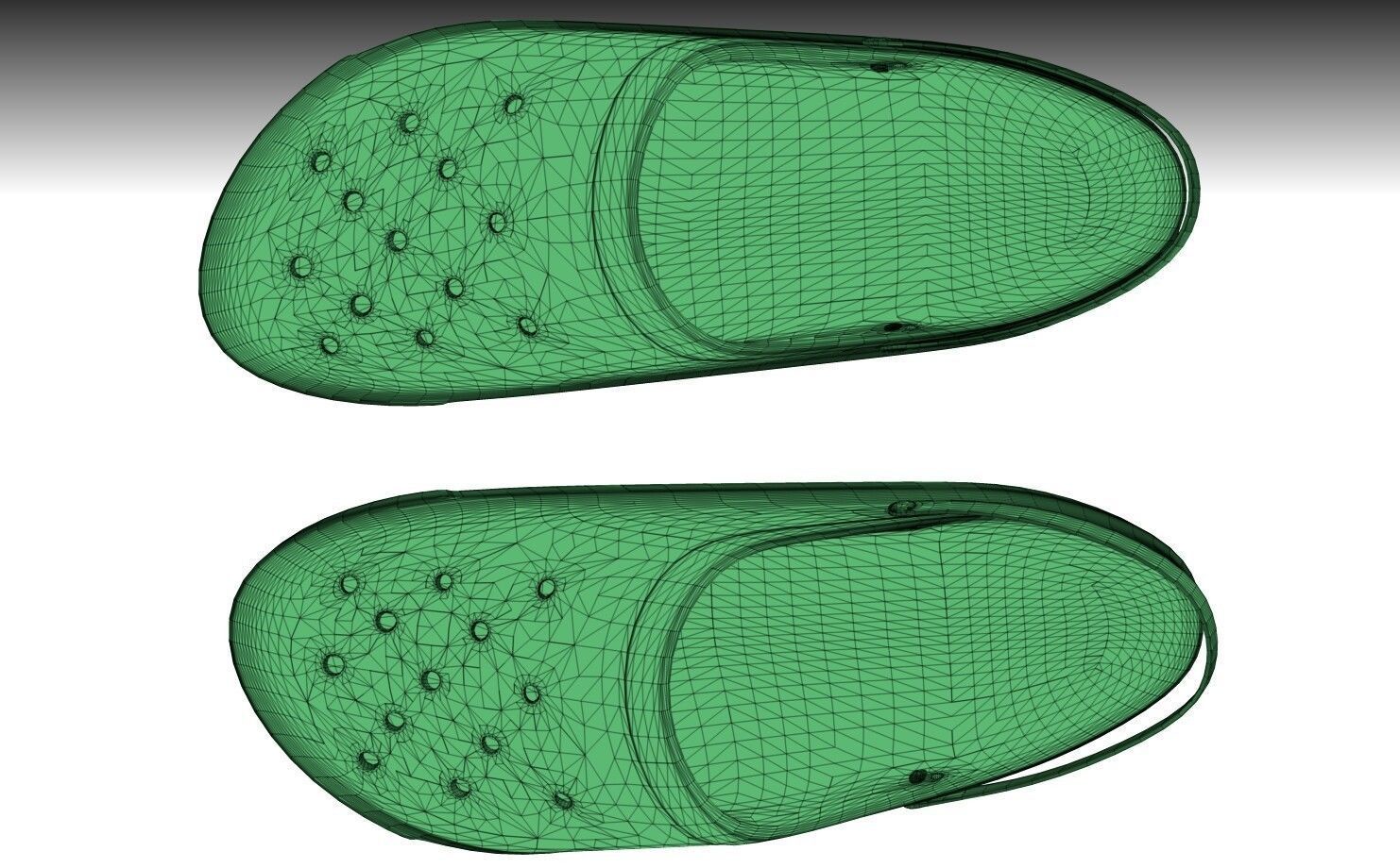 3D model CROCS SLIPPER-SHOES PBR VR / AR / low-poly | CGTrader