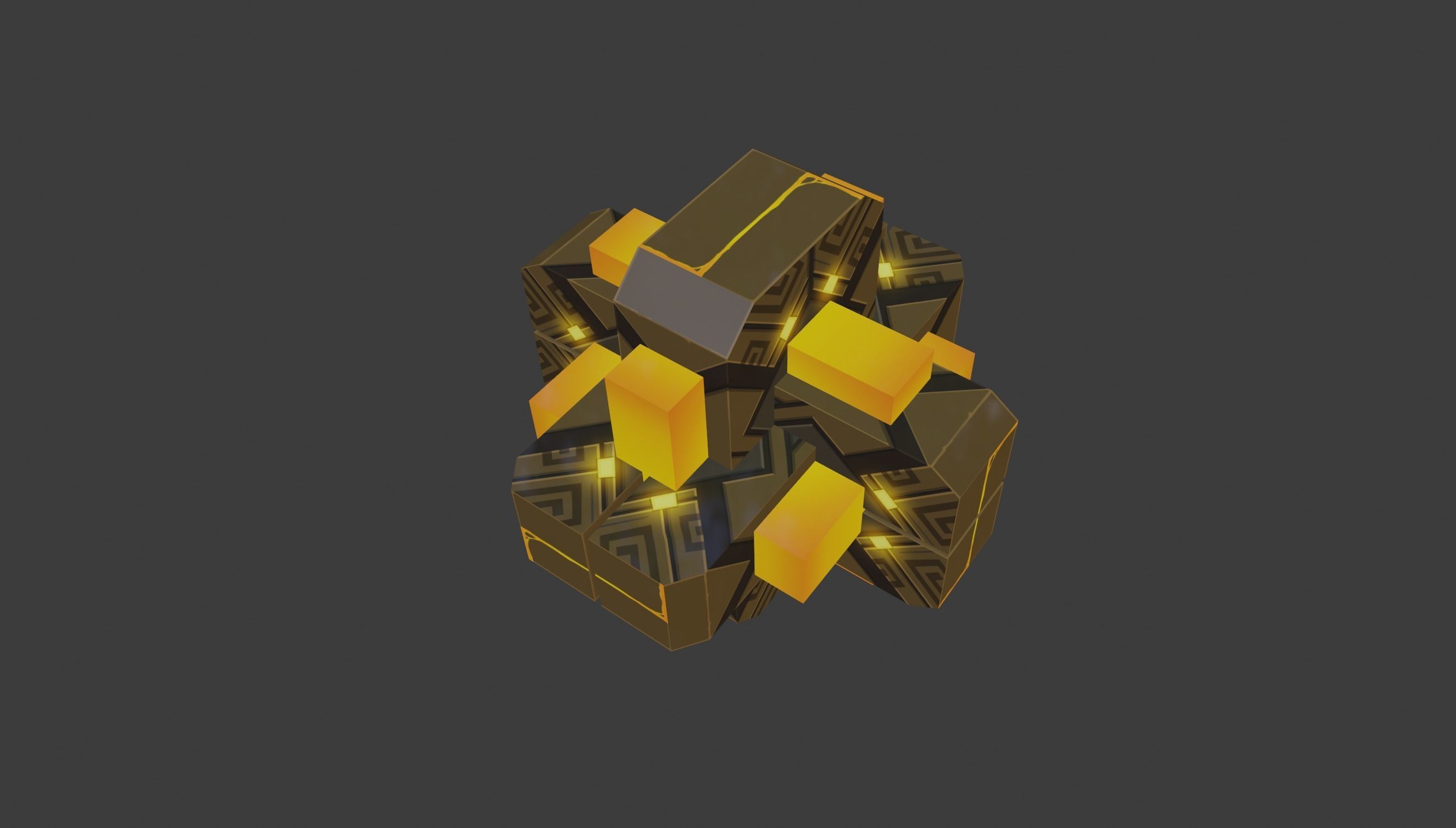 Genshin Impact - Zhongli Orb 3D Model 3D model 3D printable | CGTrader