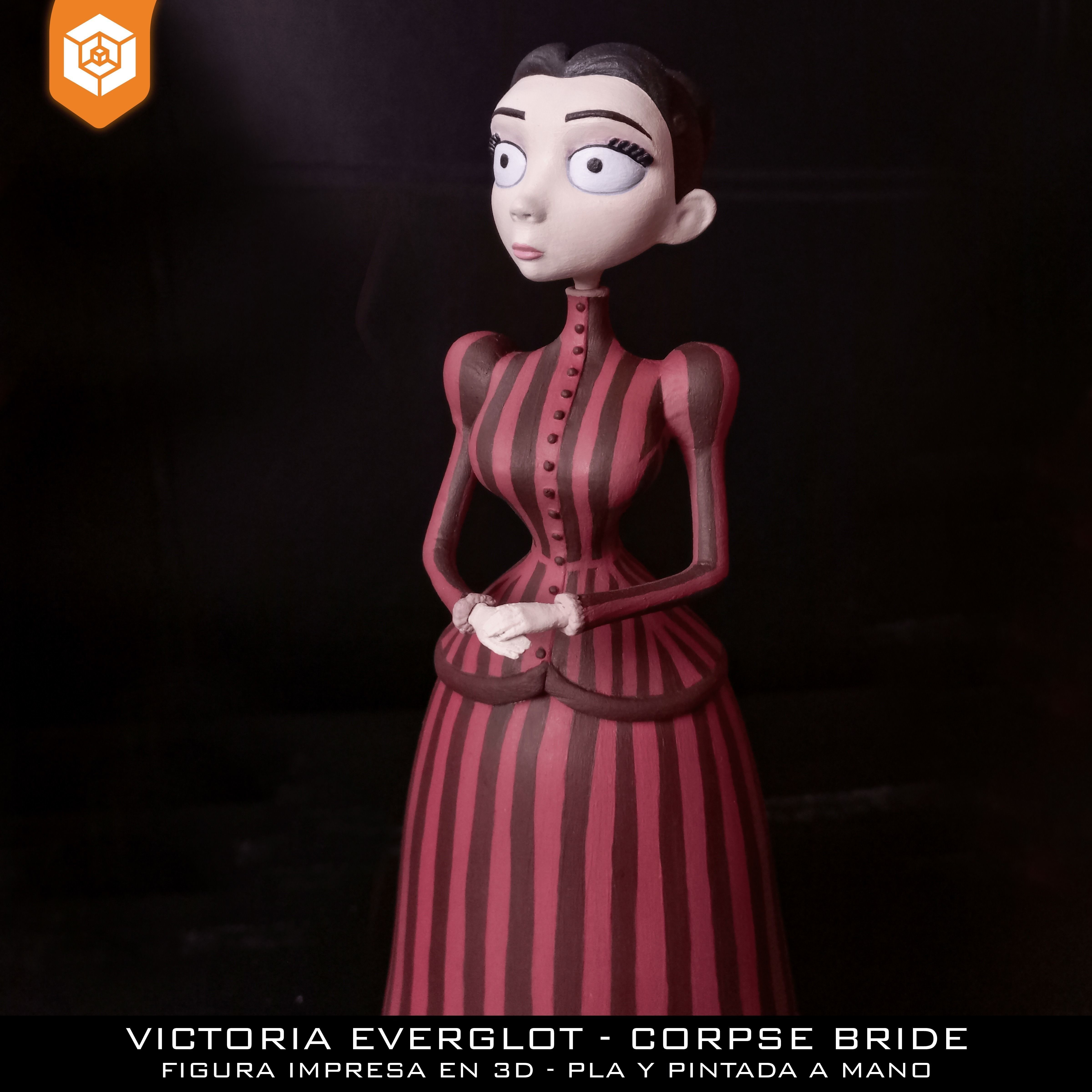 Victoria Everglot - Corpse Bride 3D model 3D printable | CGTrader