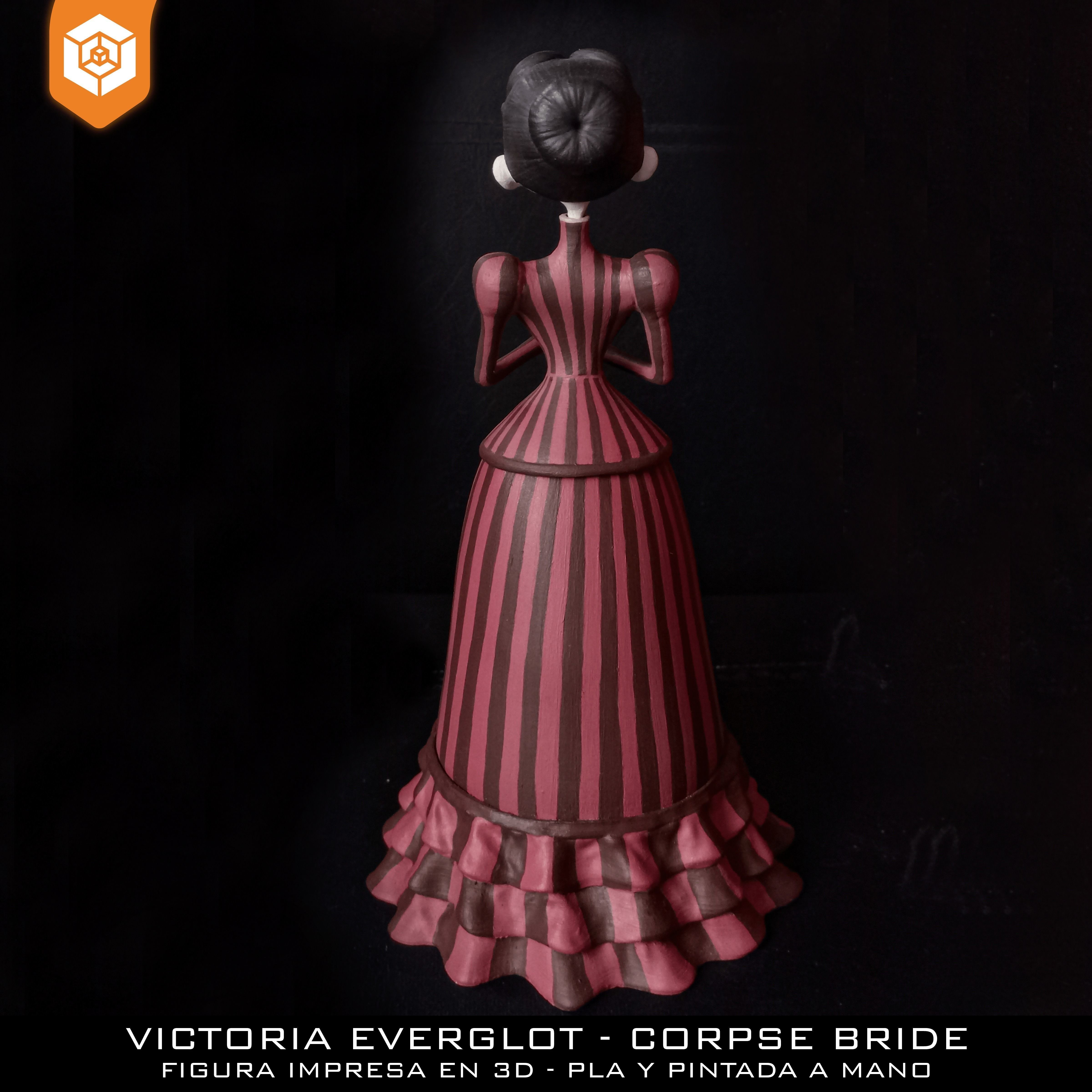 Victoria Everglot - Corpse Bride 3D model 3D printable | CGTrader