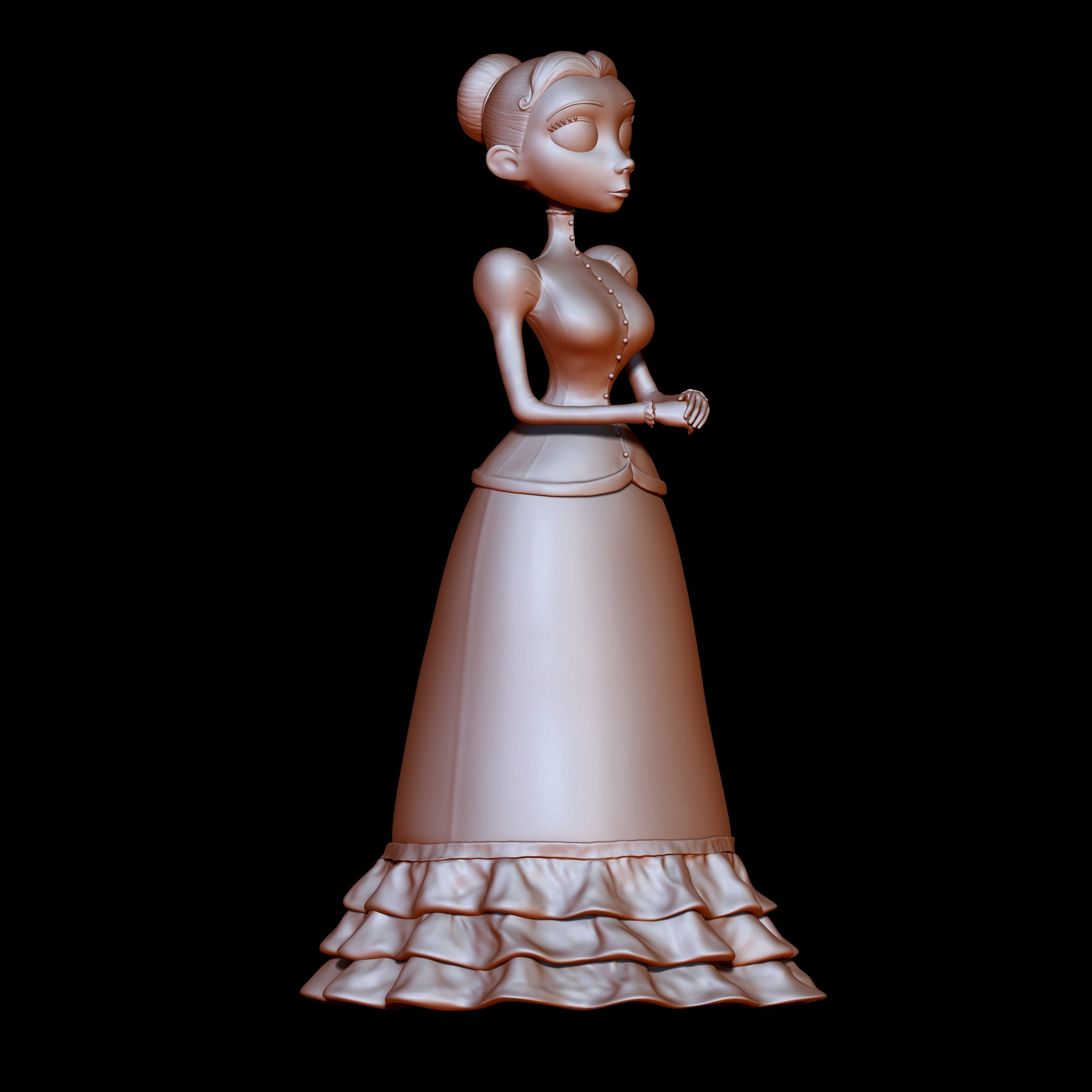 Victoria Everglot - Corpse Bride 3D model 3D printable | CGTrader
