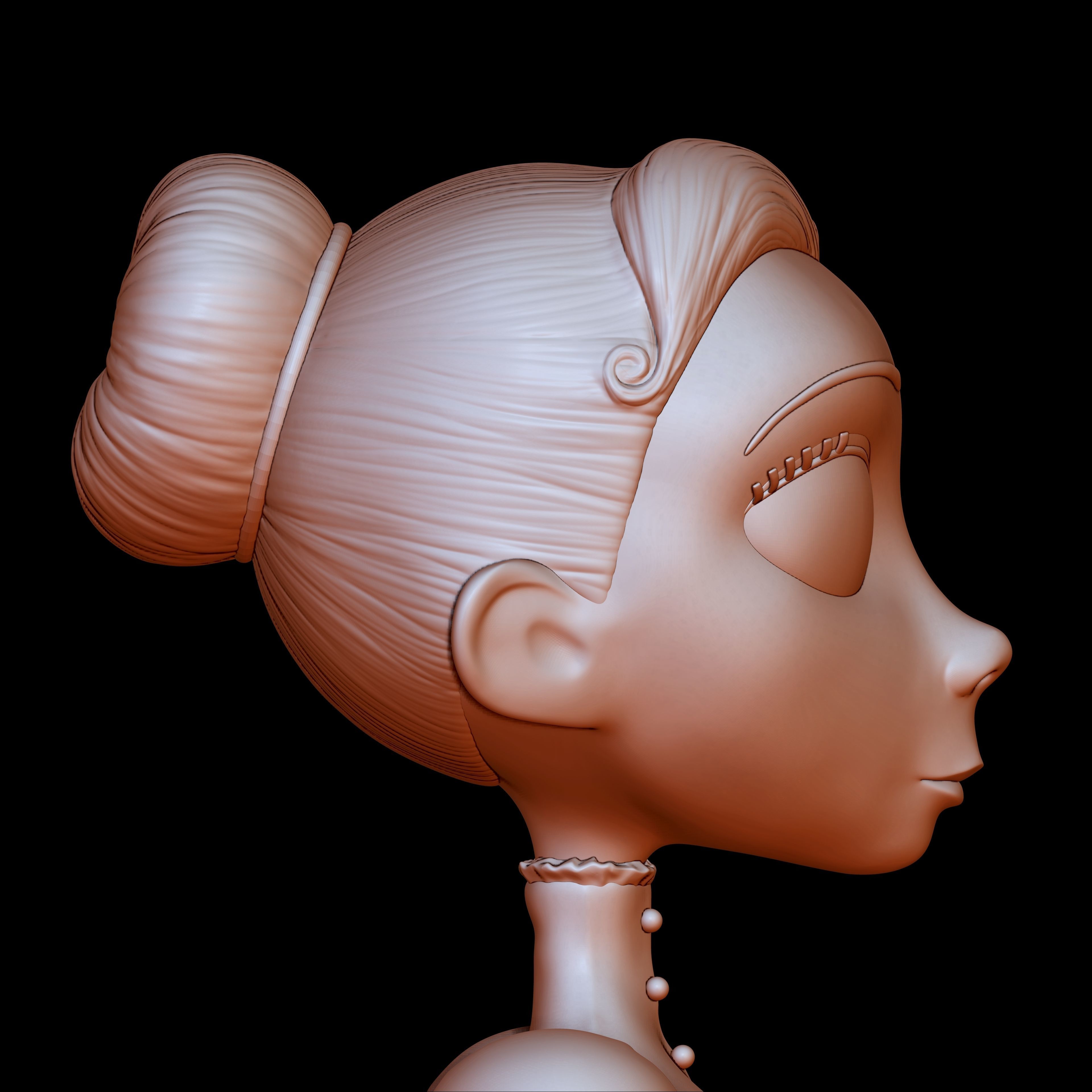 Victoria Everglot - Corpse Bride 3D model 3D printable | CGTrader
