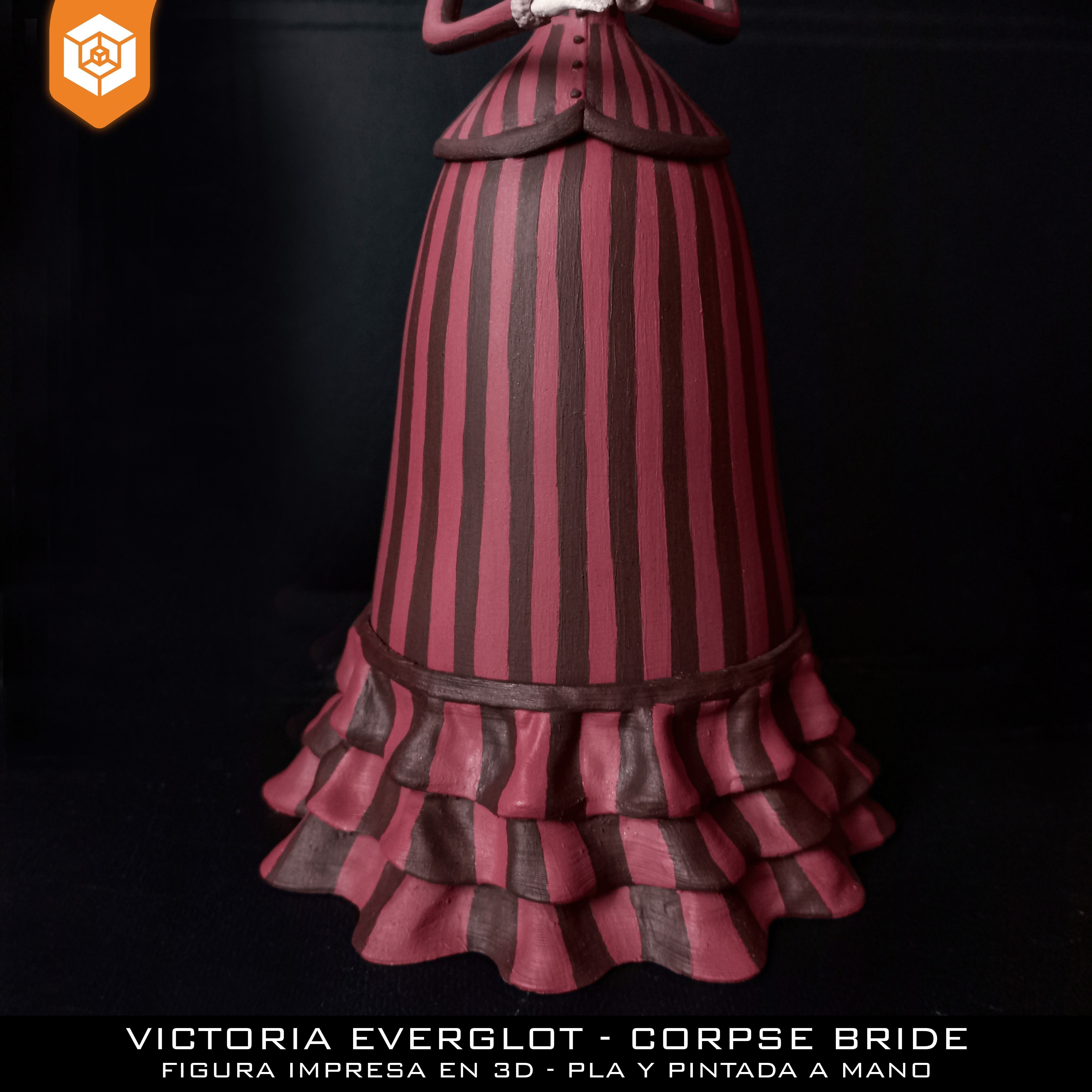 Victoria Everglot - Corpse Bride 3D model 3D printable | CGTrader