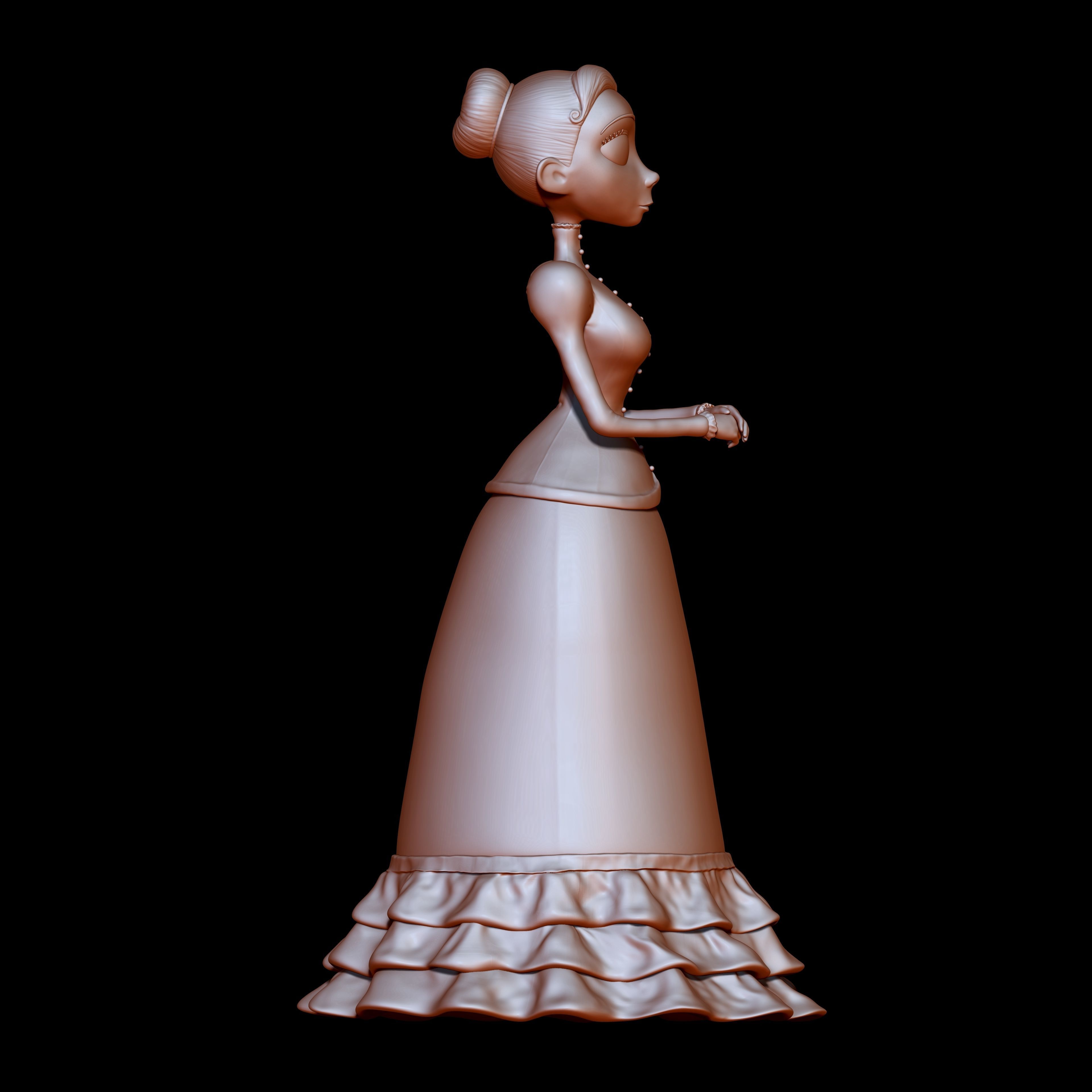 Victoria Everglot - Corpse Bride 3D model 3D printable | CGTrader