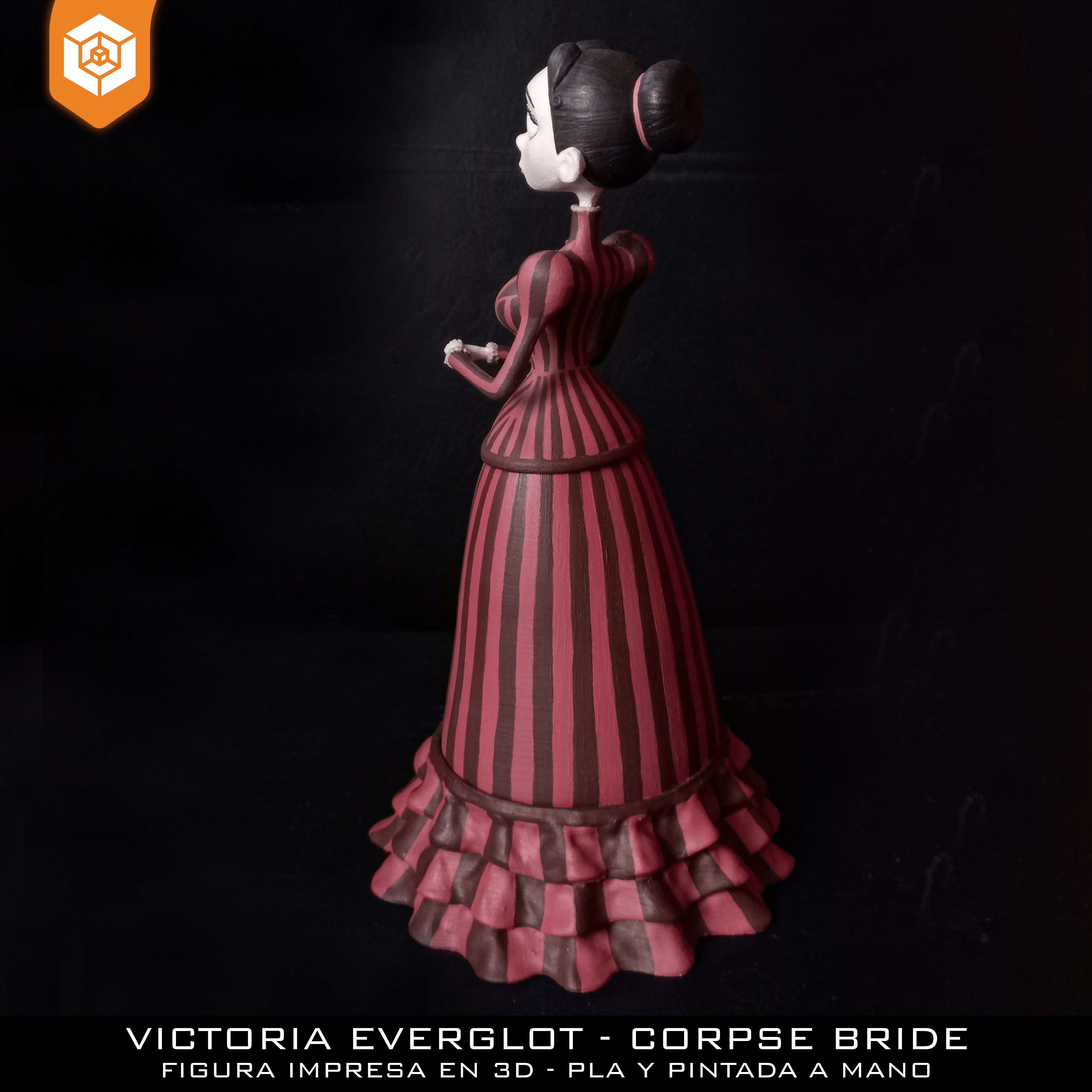 Victoria Everglot - Corpse Bride 3D model 3D printable | CGTrader