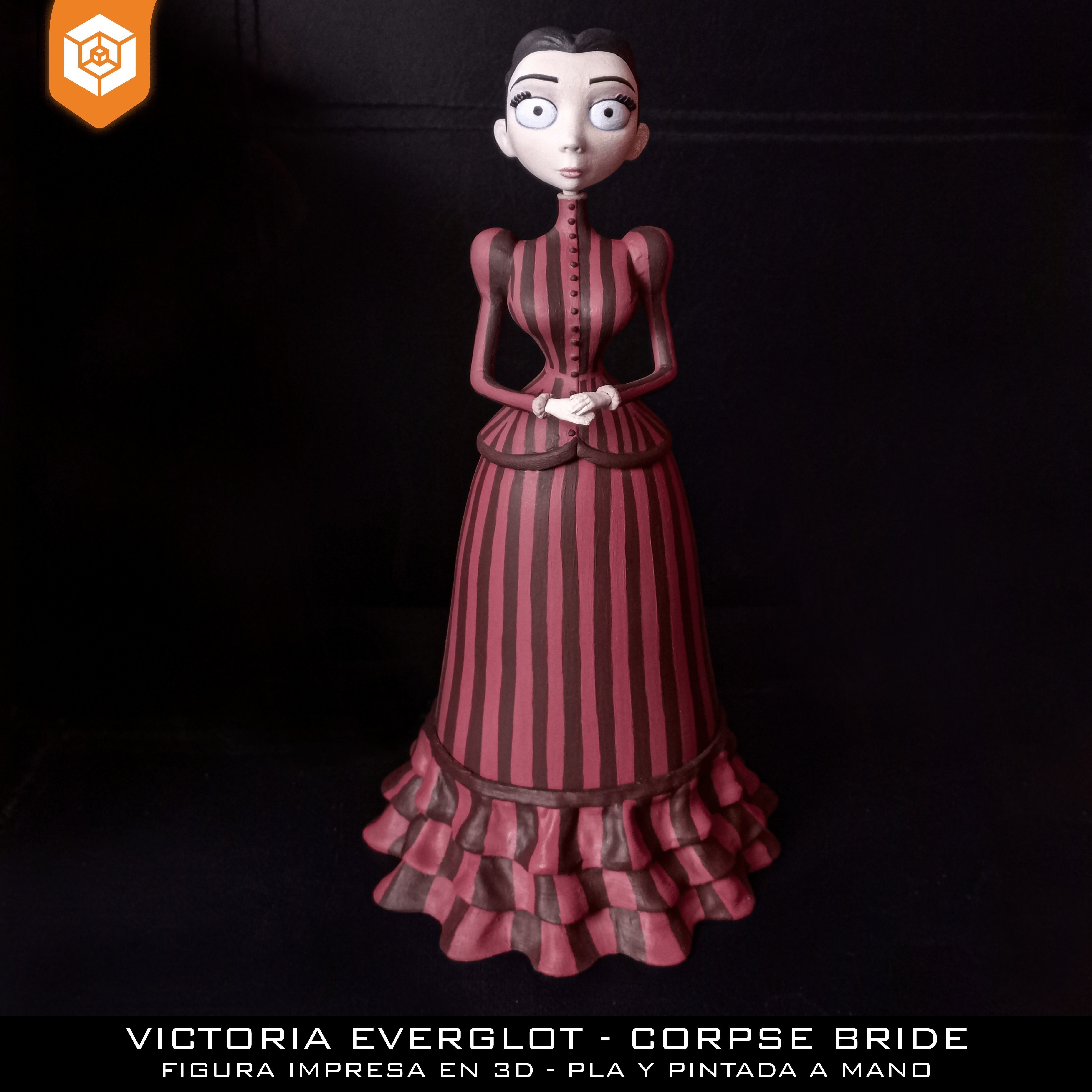 Victoria Everglot - Corpse Bride 3D model 3D printable | CGTrader