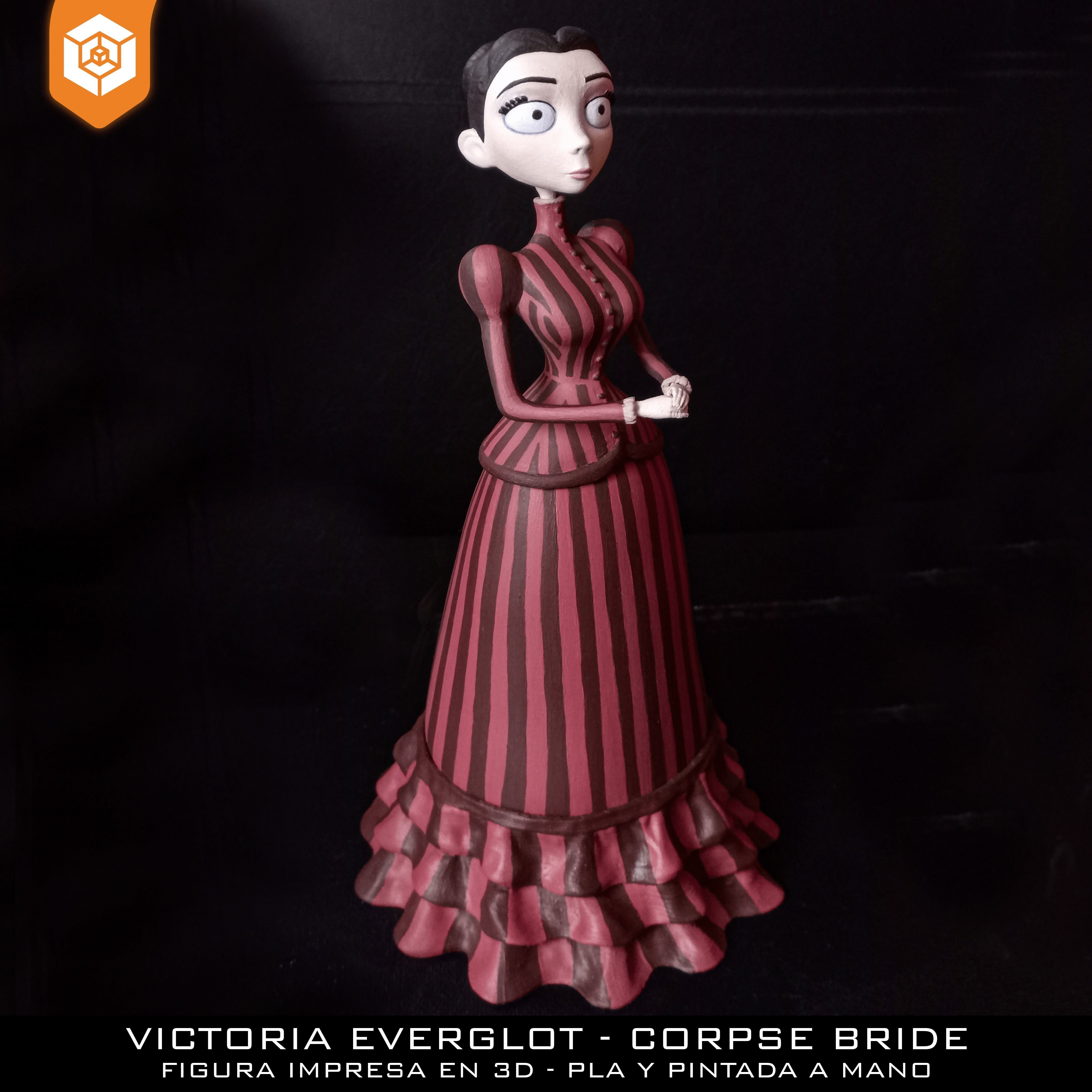 Victoria Everglot - Corpse Bride 3D model 3D printable | CGTrader