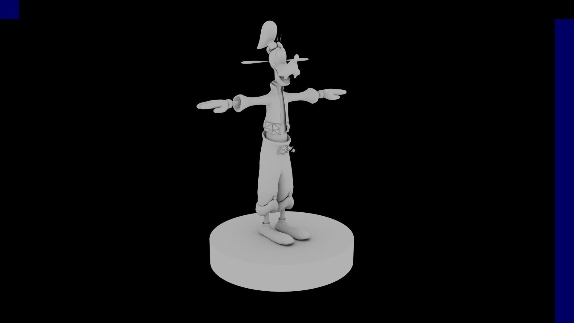 GOOFY - CARTOON 3D PRINT MODEL 3D model | CGTrader
