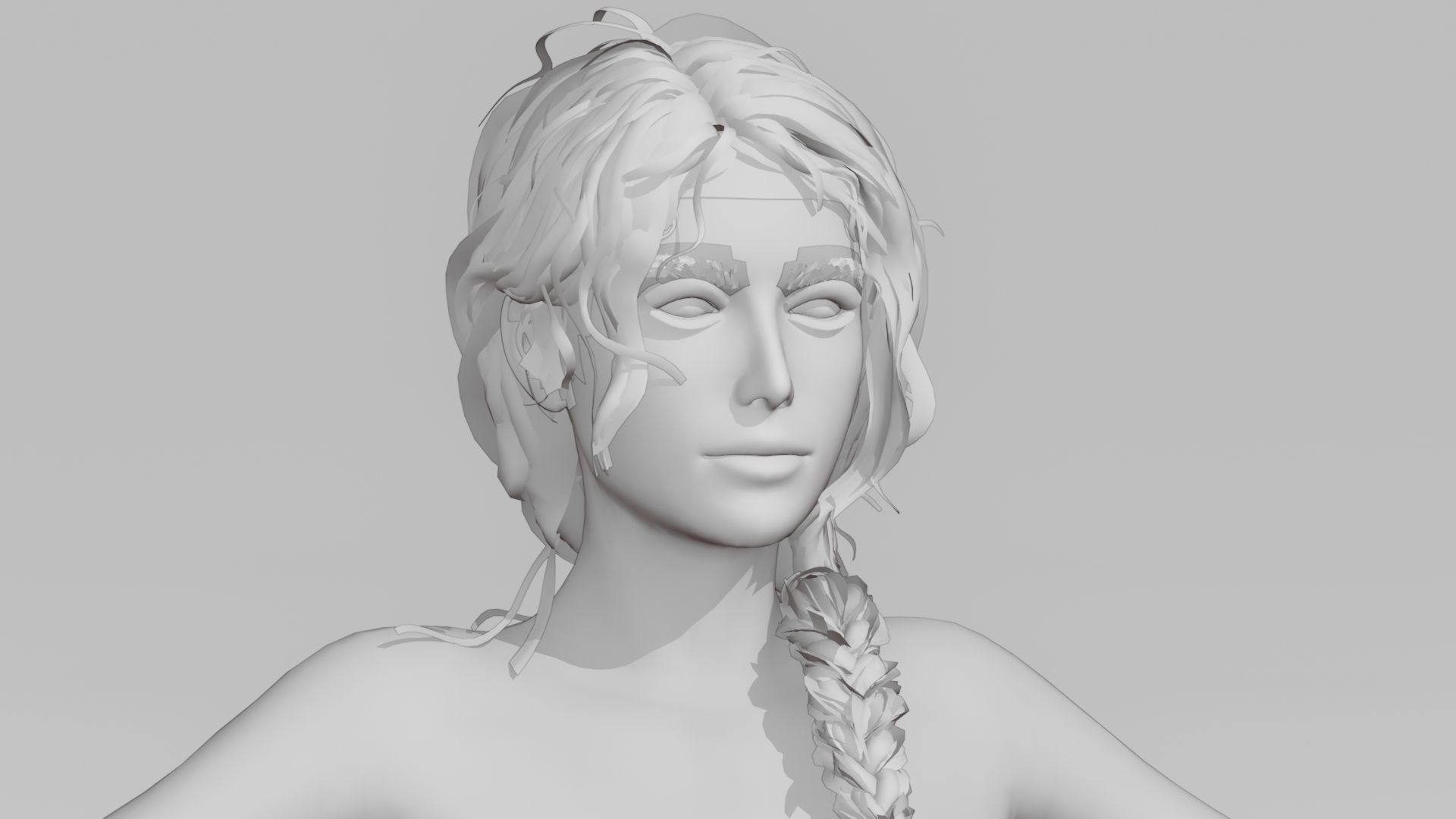 Realistic Female Character - Monica 3D model rigged | CGTrader