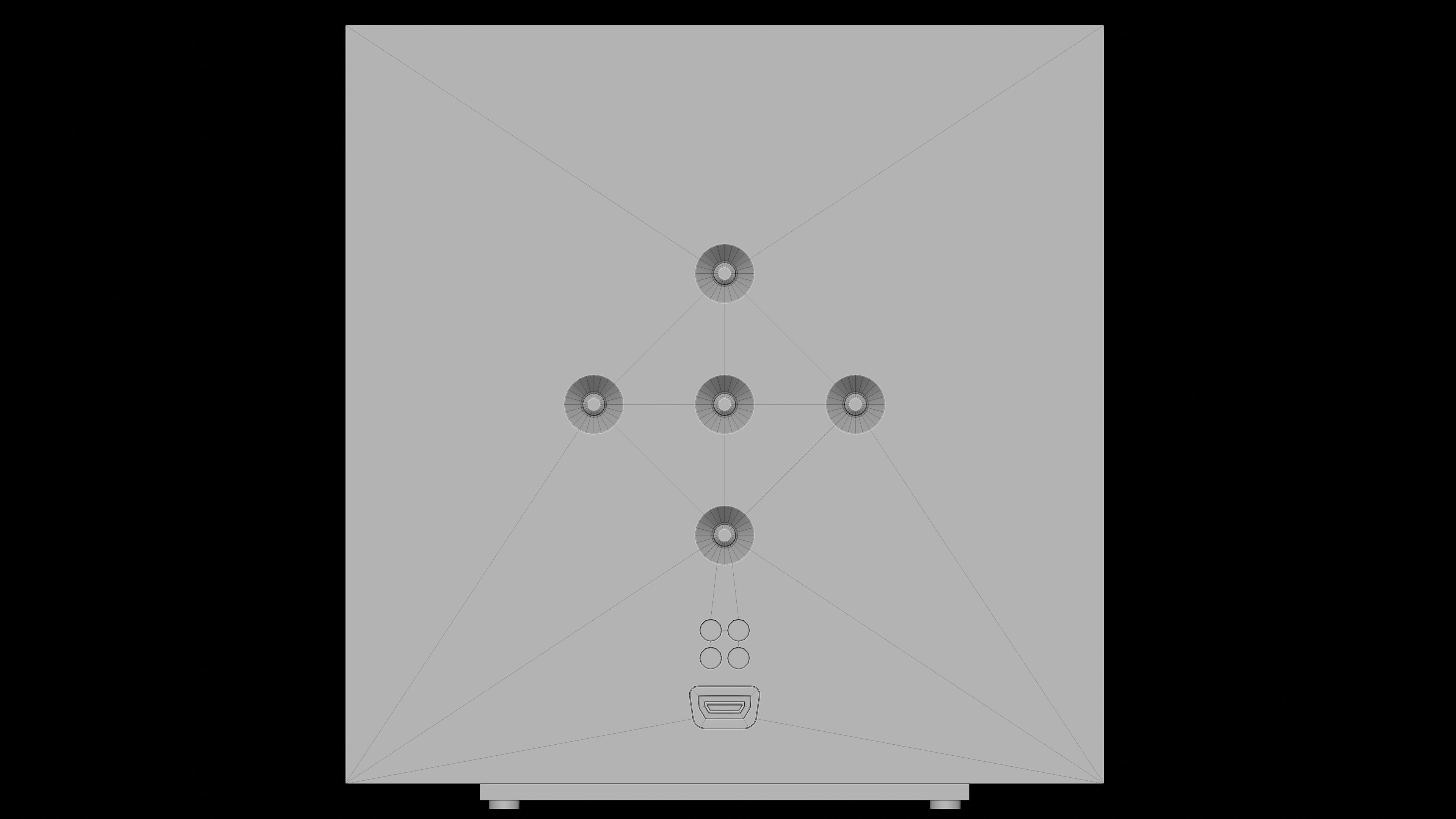 Qlocktwo designer clocks 3D model | CGTrader