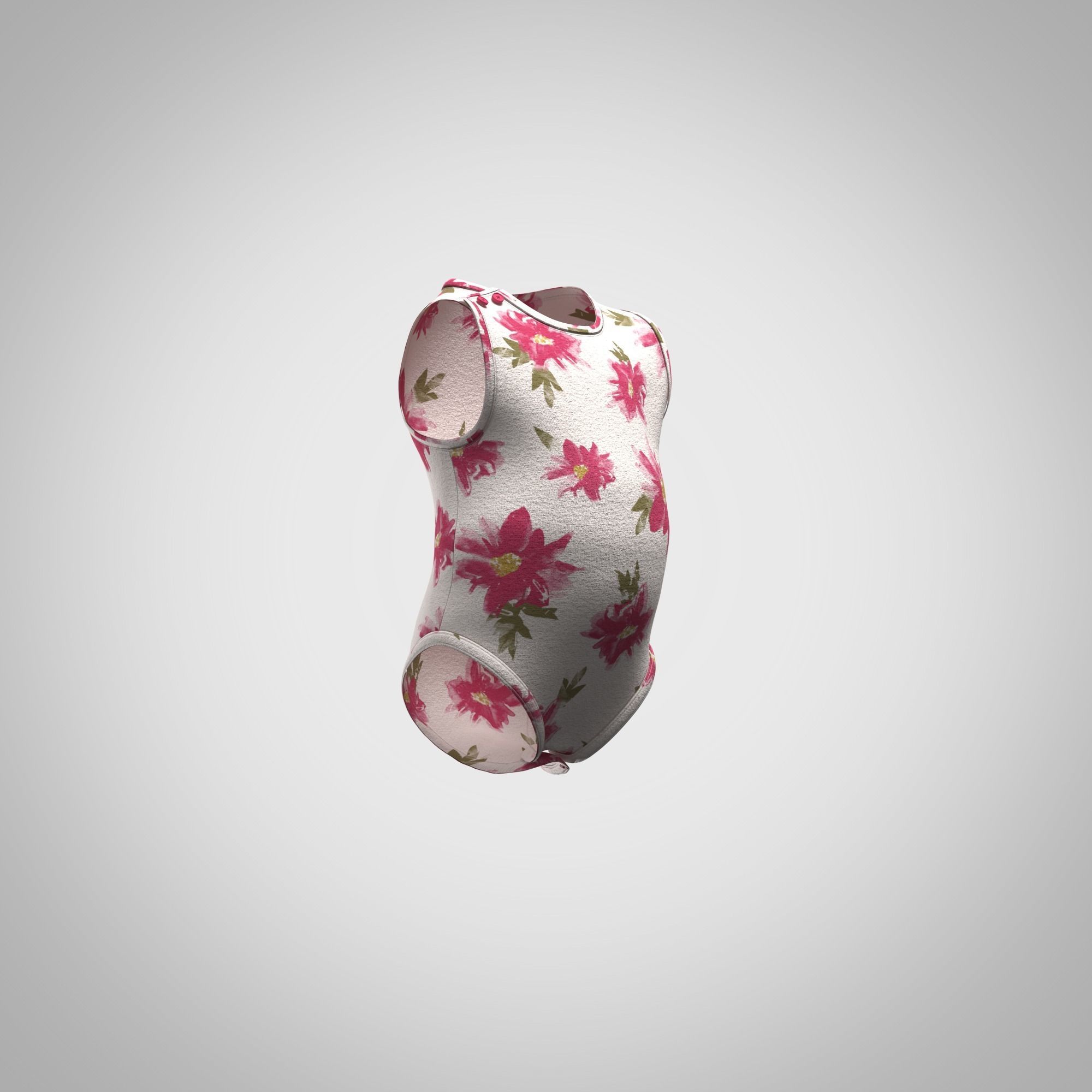 3D model Baby Onesie VR / AR / low-poly | CGTrader