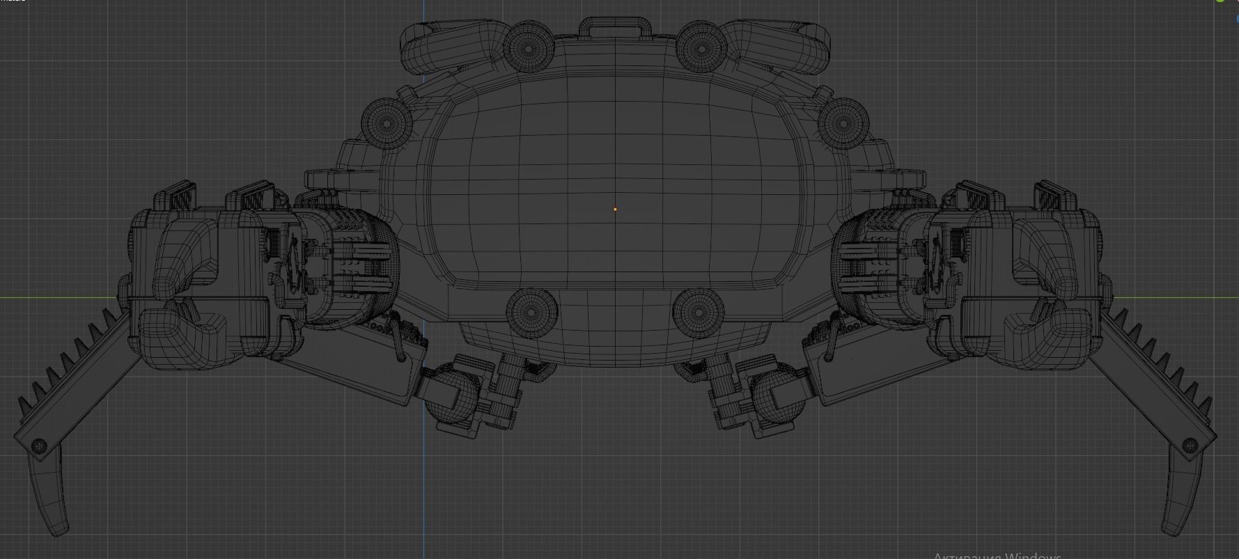 Robot lobster 3D model rigged | CGTrader