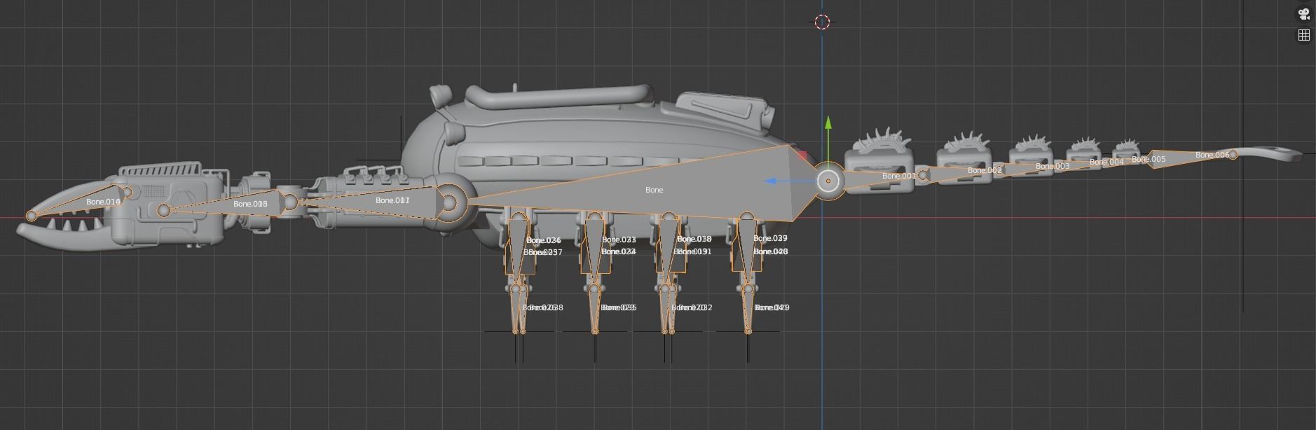 Robot lobster 3D model rigged | CGTrader