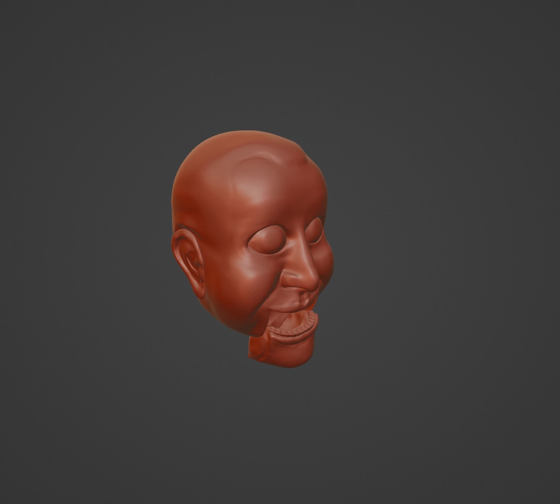 dead silence billy head 3D model 3D printable | CGTrader