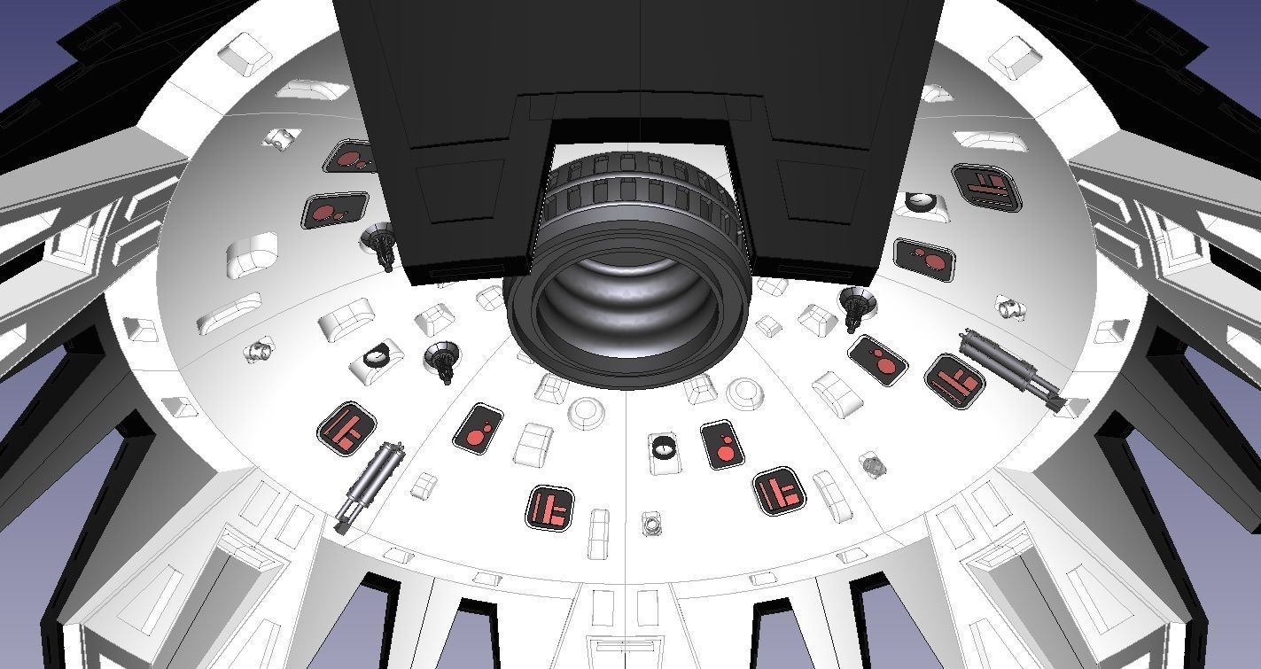 Darth Vader Meditation Chamber almost finished 3D model 3D printable ...
