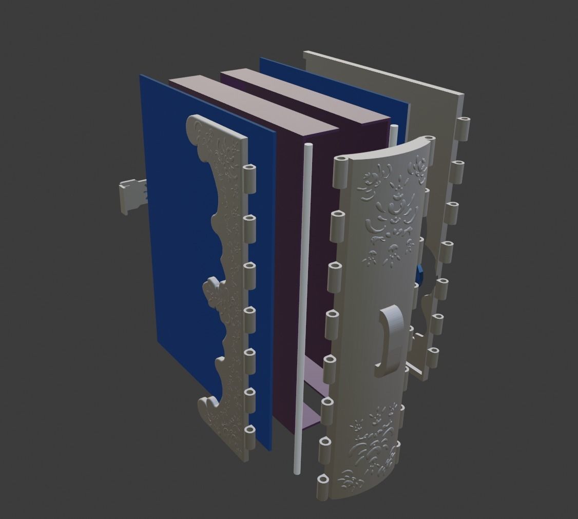 The Case Study of Vanitas - Vanitas book 3D model 3D printable | CGTrader