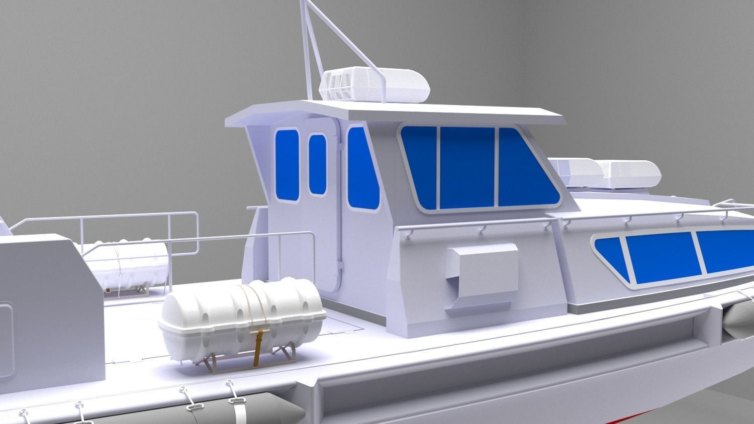 Damen Stan Patrol 1605 3D model animated | CGTrader