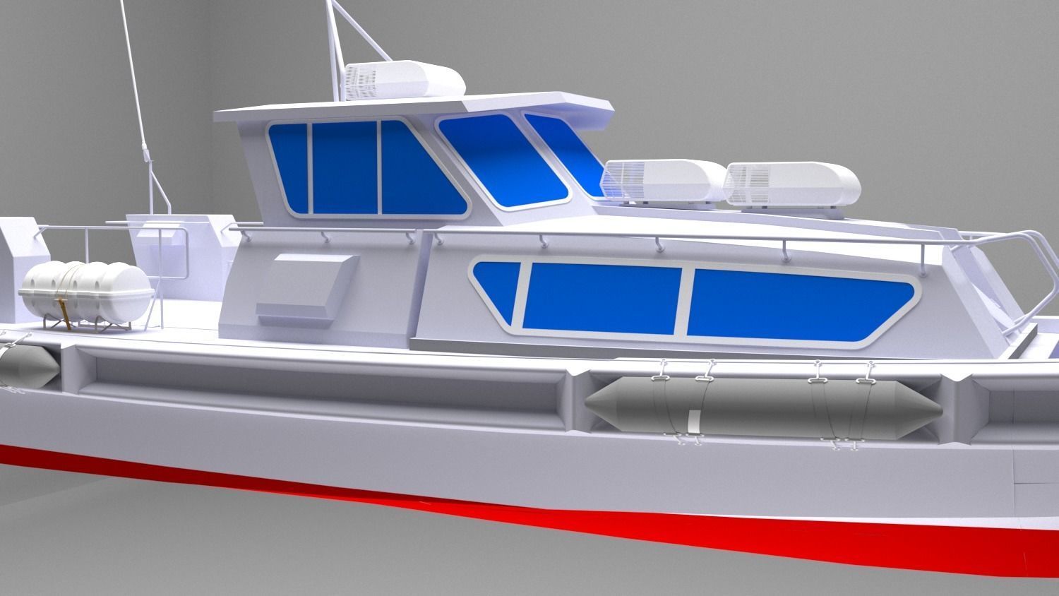 Damen Stan Patrol 1605 3D model animated | CGTrader