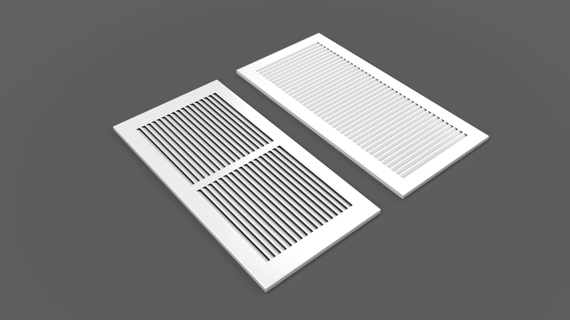 Air Vent Register 3D model | CGTrader