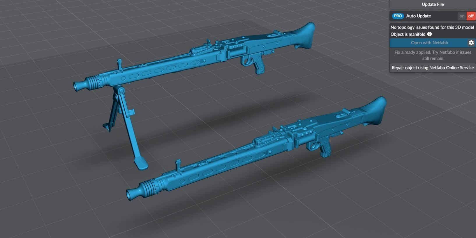 MG42 Scale model 3D model 3D printable | CGTrader