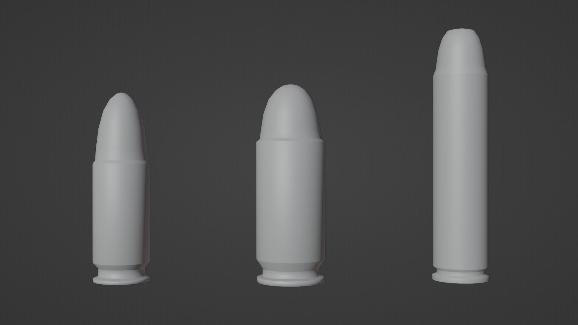 3D model Eight Bullets VR / AR / low-poly | CGTrader