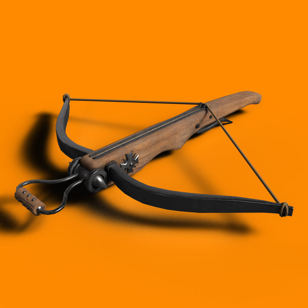 3D model medieval arbalest VR / AR / low-poly | CGTrader