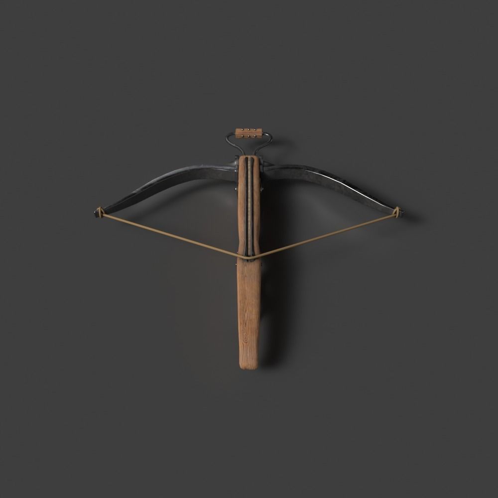 3D model medieval arbalest VR / AR / low-poly | CGTrader