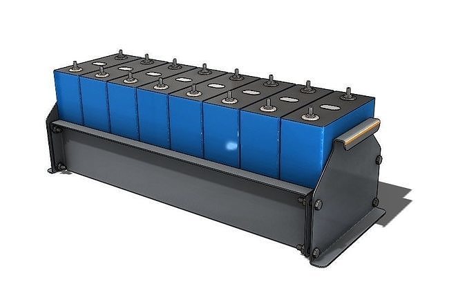 Battery box 3D model | CGTrader