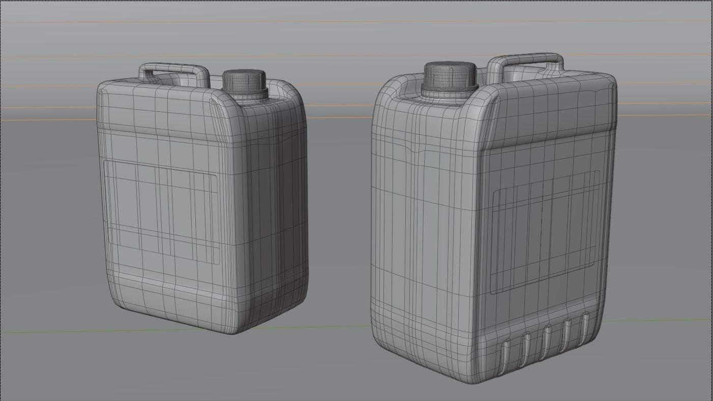 Liquid container 3D model | CGTrader