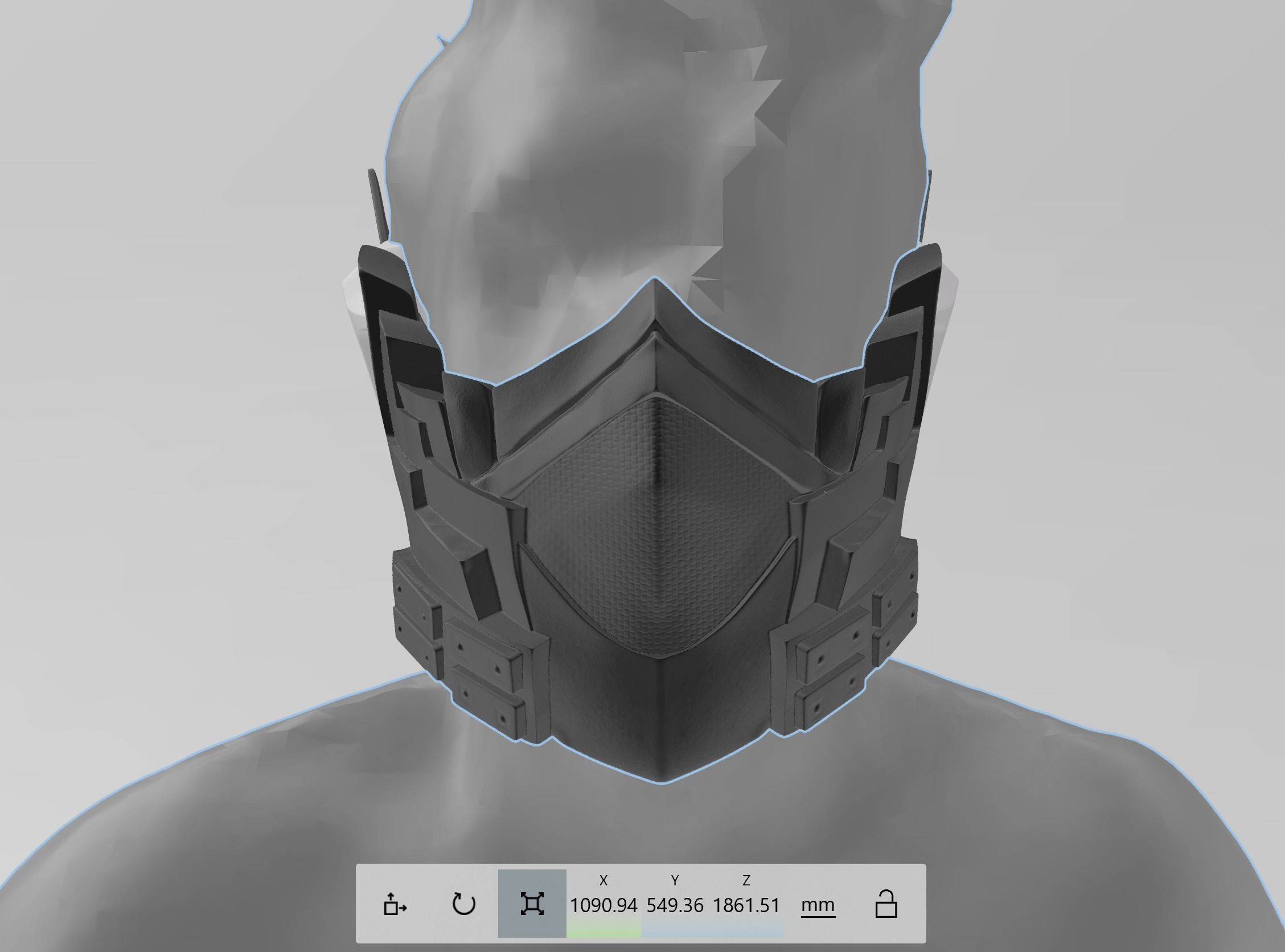 Hitoshi Shinso Mask 3D Model My hero Academia 3D model 3D printable ...