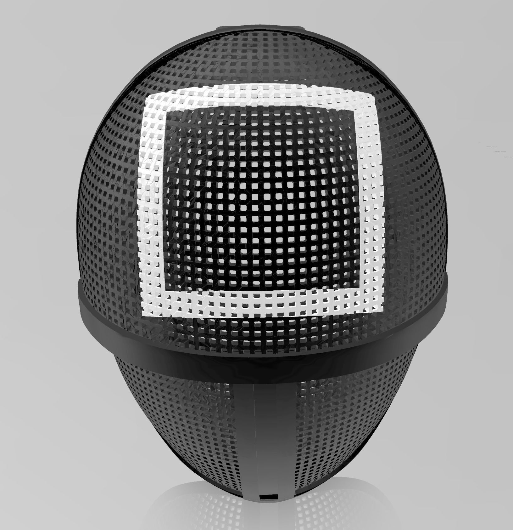 Squid Game Mask 3D Model File - square Mask 3D model 3D printable ...