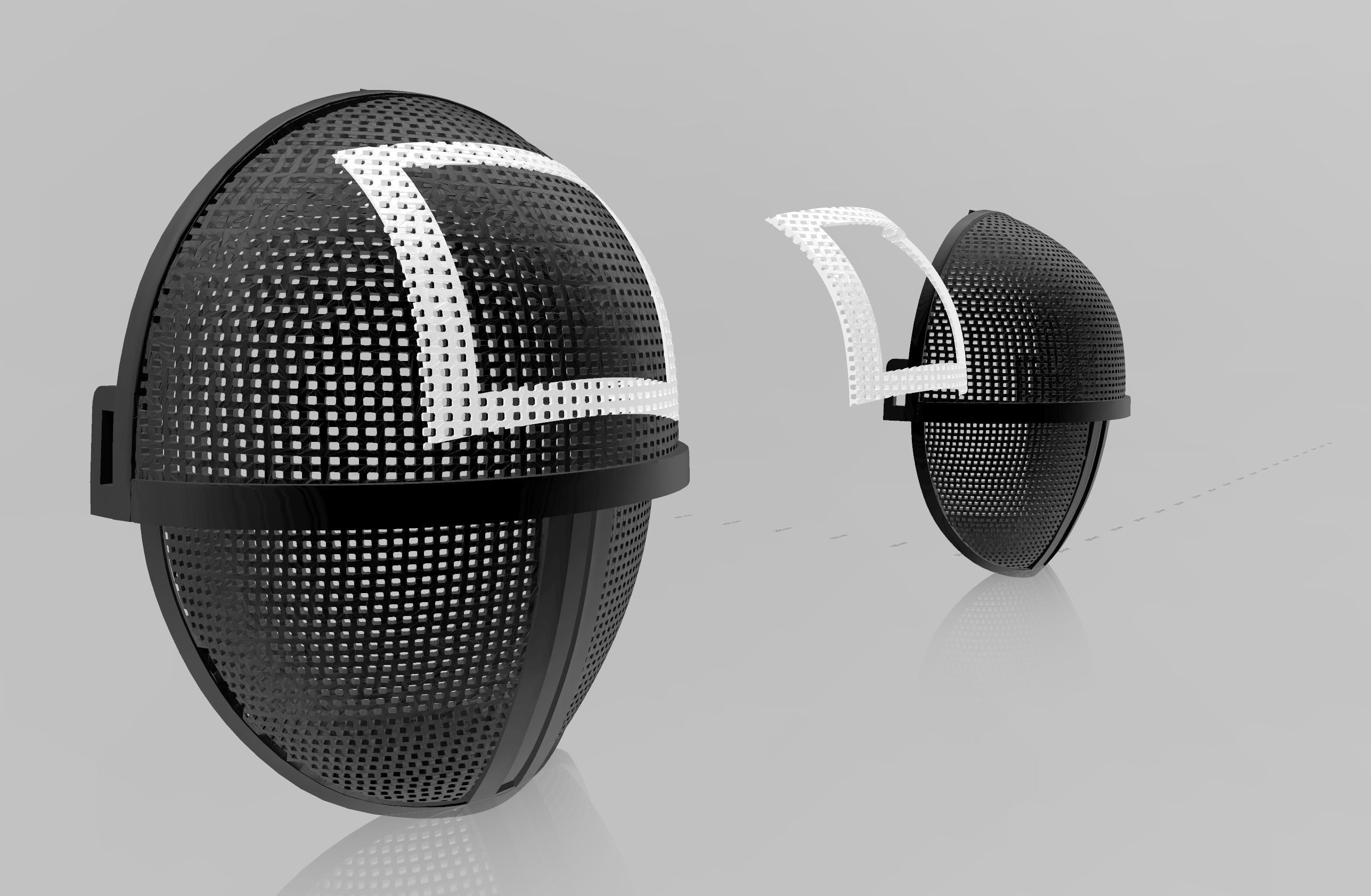 Squid Game Mask 3D Model File - square Mask 3D model 3D printable ...