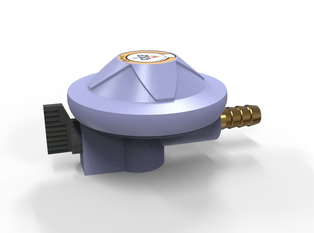 Gas Regulator 3d model sketchup obj fbx dae 3D model | CGTrader