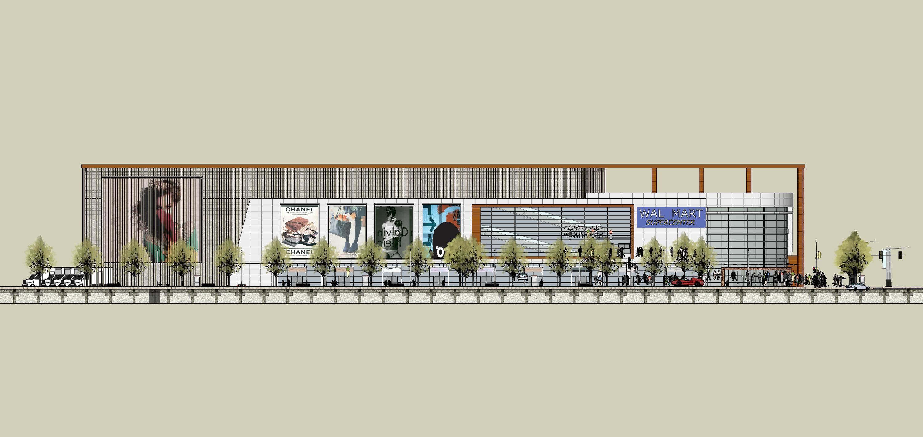 Sketchup Shopping Center P4 3D model | CGTrader
