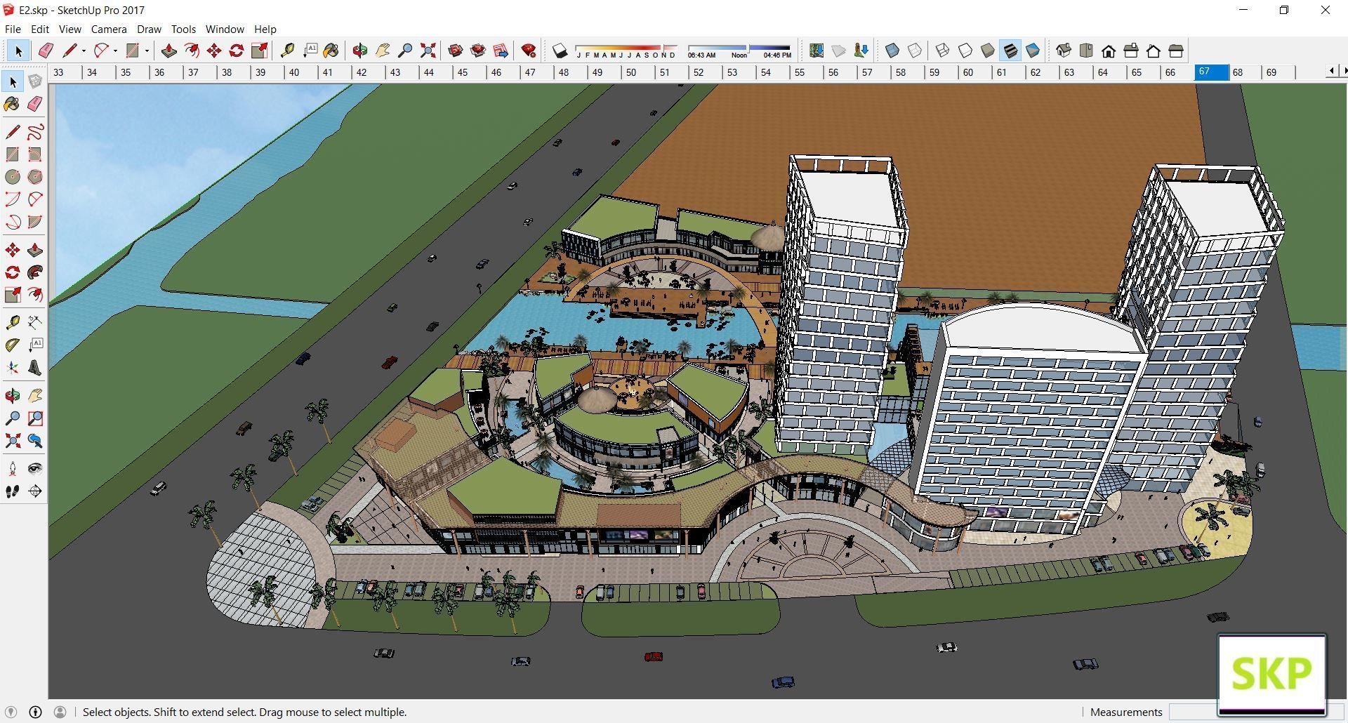 Sketchup Shopping Center E2 3D model | CGTrader