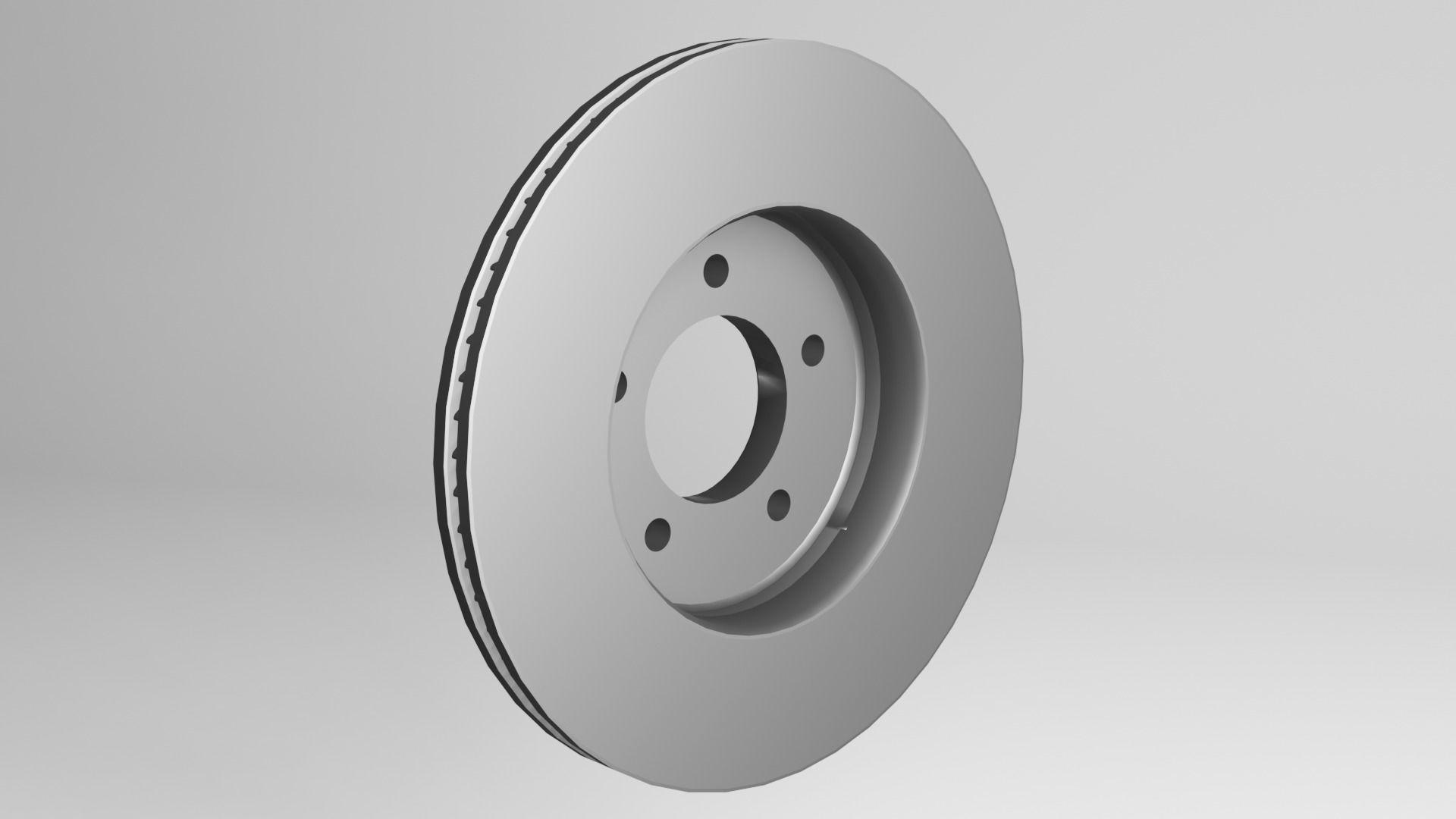 Brake Rotor 3D model | CGTrader