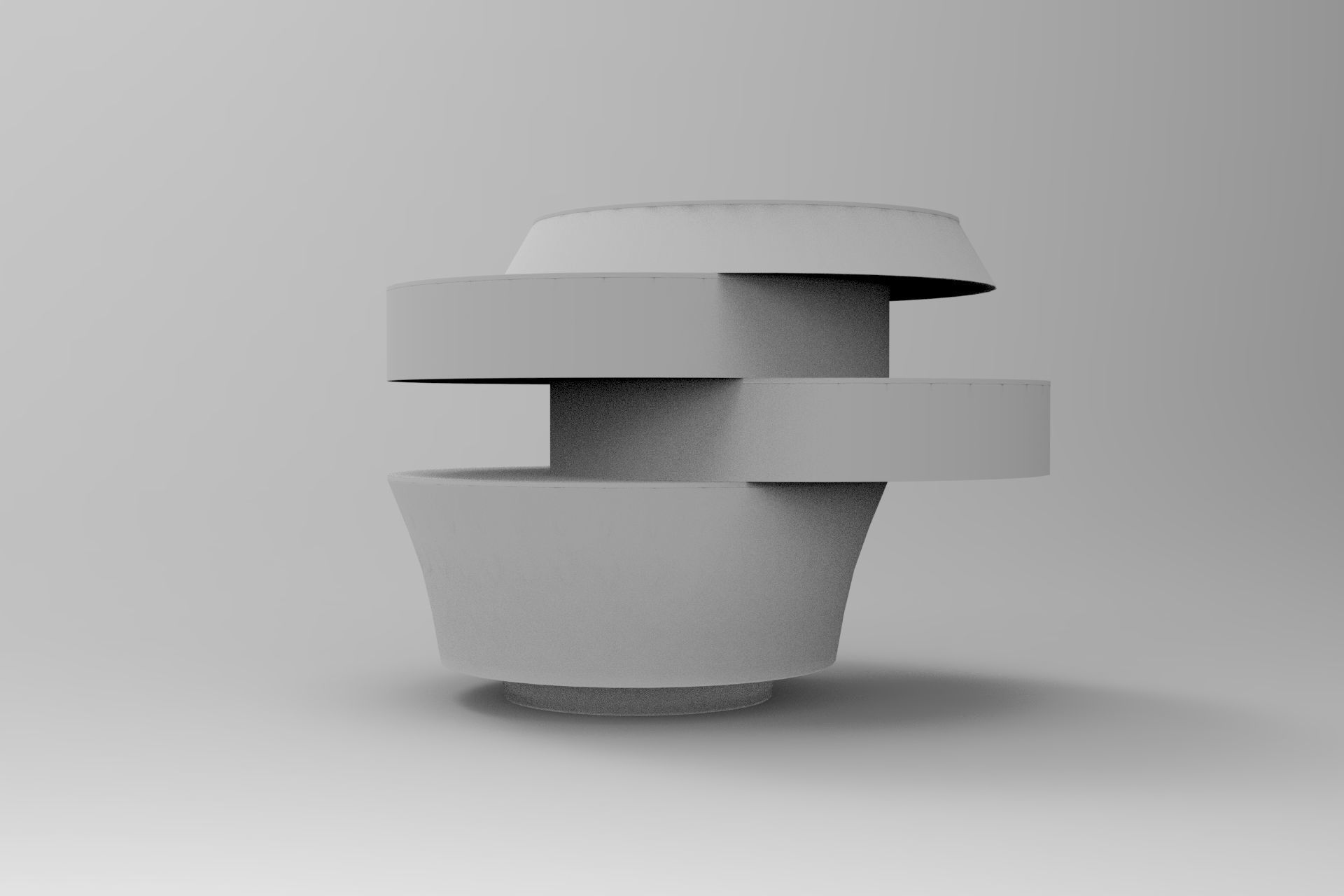 3D model Asymmetric Center Table VR / AR / low-poly | CGTrader