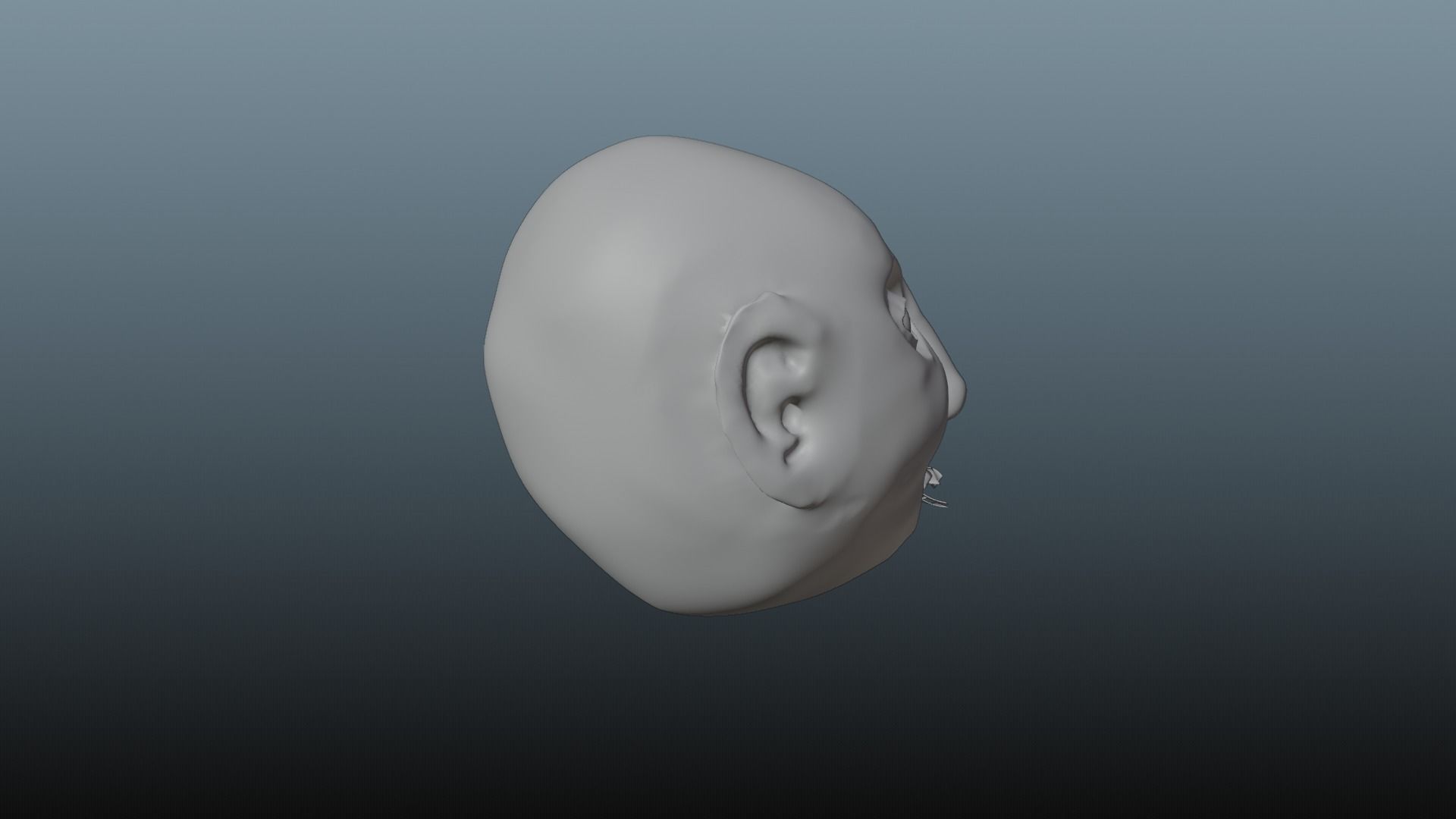 A greedy person 3D model | CGTrader