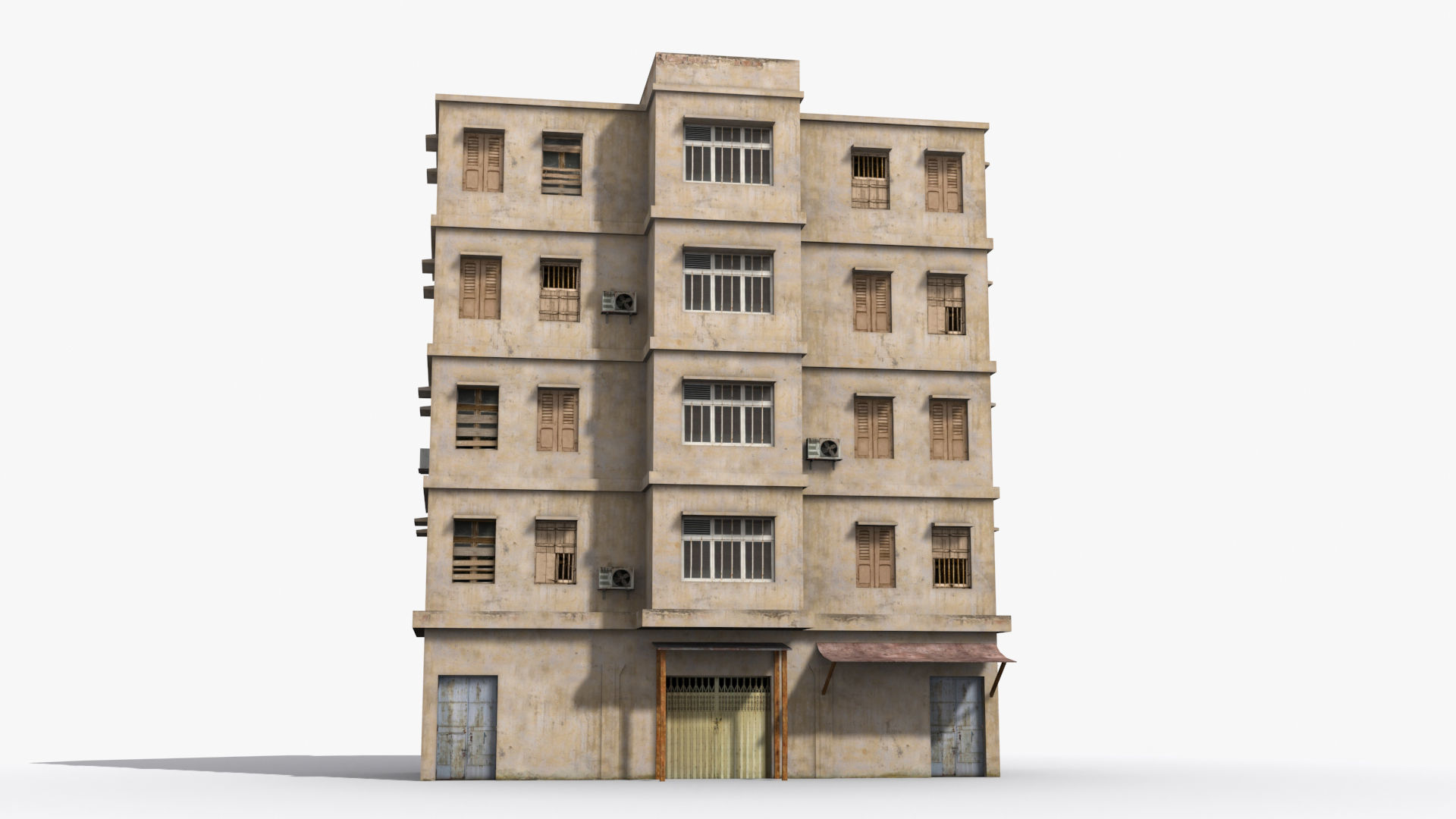 3D model Arab Middle East Building x4 VR / AR / low-poly | CGTrader