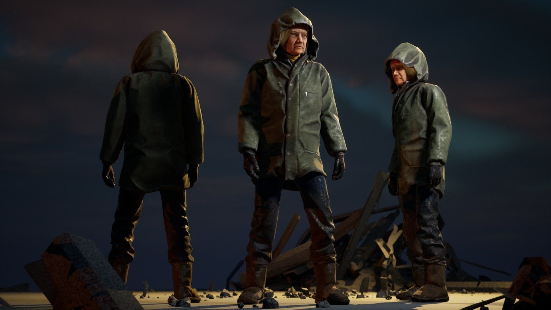 3D model Homeless person Martha VR / AR / low-poly | CGTrader