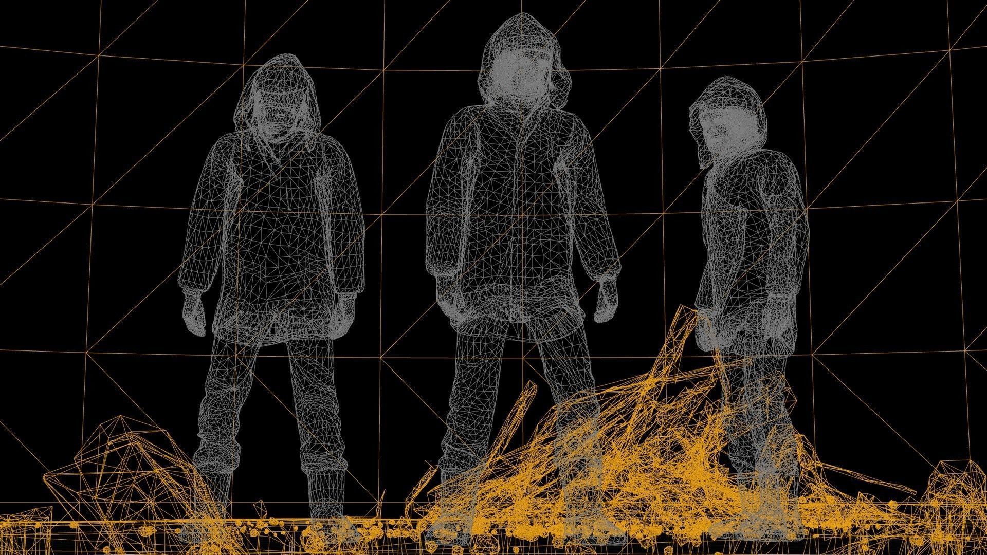 3D model Homeless person Martha VR / AR / low-poly | CGTrader