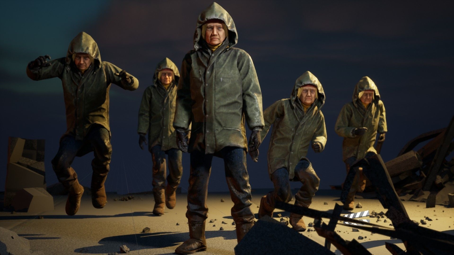 3D model Homeless person Martha VR / AR / low-poly | CGTrader