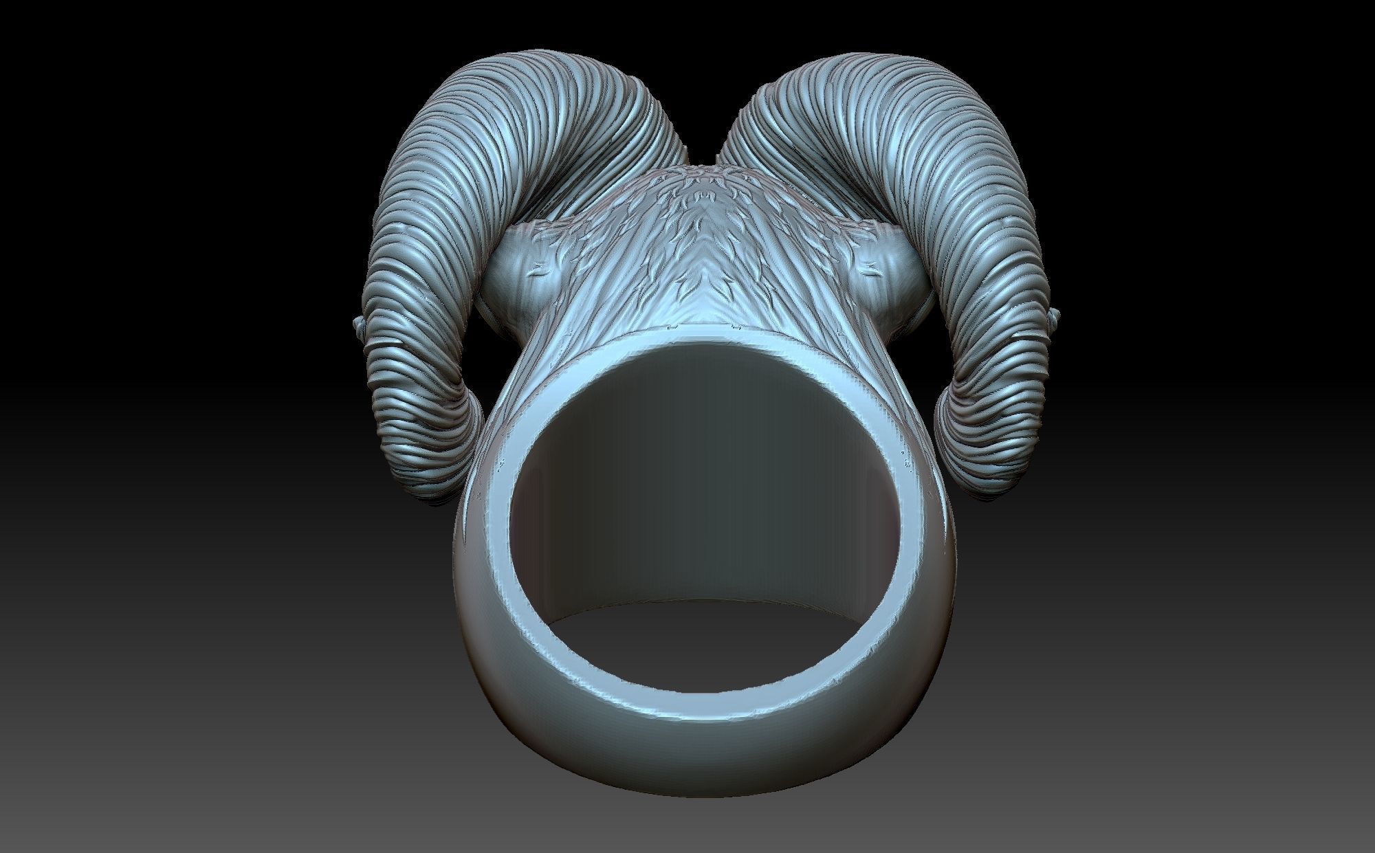 Ram Ring 3D model 3D printable | CGTrader
