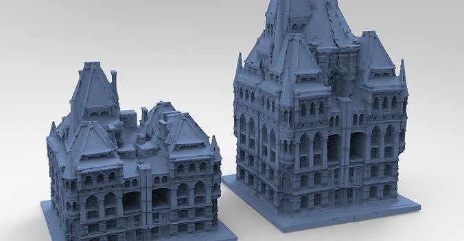 Minister for magic Tower 2 3D model | CGTrader